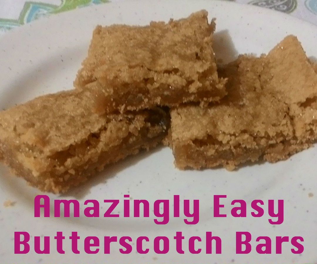 Amazingly Easy Butterscotch Bars : 5 Steps - Instructables