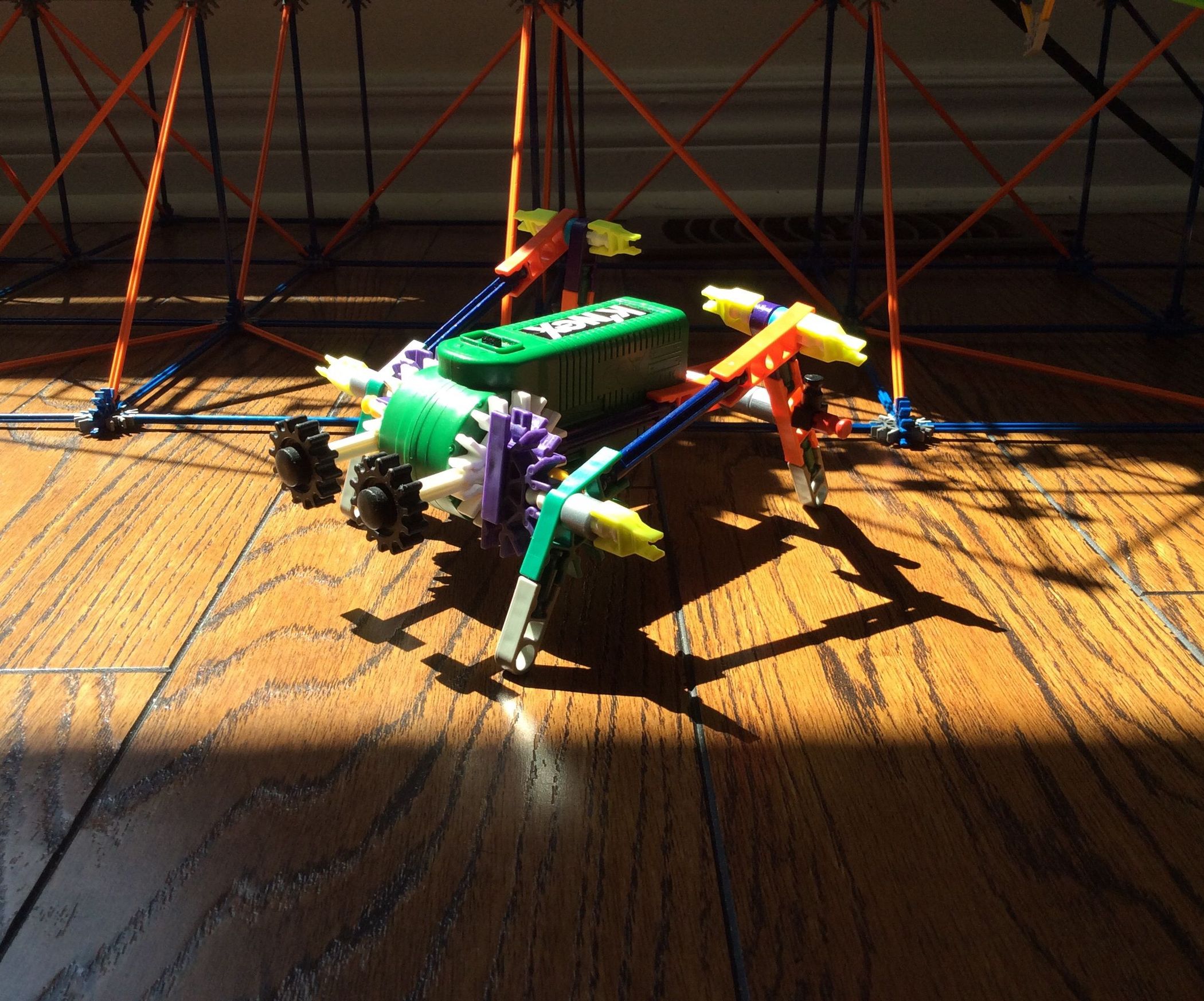 Mini Knex 4 Legged Walking Robot : 7 Steps (with Pictures) - Instructables