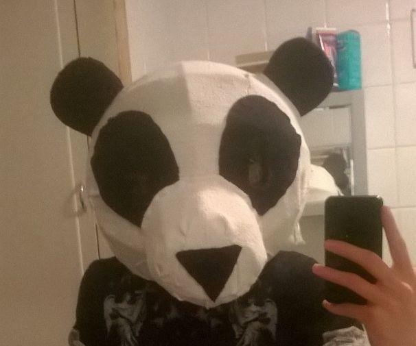 Panda Mask - Instructables