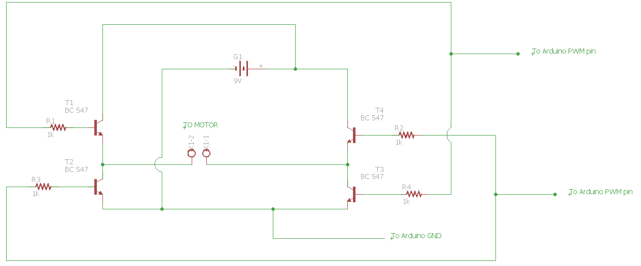 DIY H-Bridge Shield for Arduino With Transistors : 6 Steps (with ...