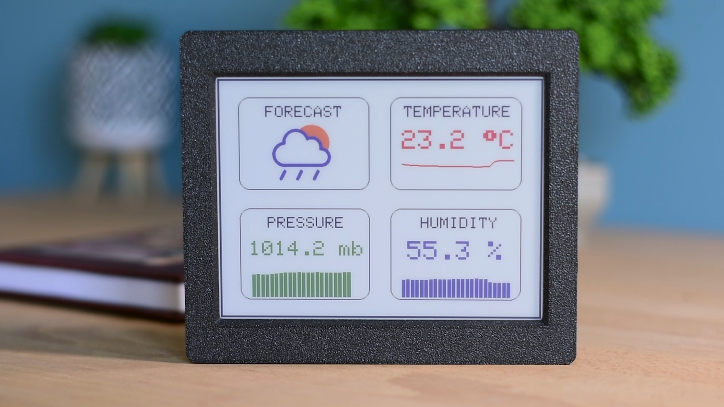 Arduino ESP32 Color E-Paper Weather Station : 9 Steps (with Pictures ...