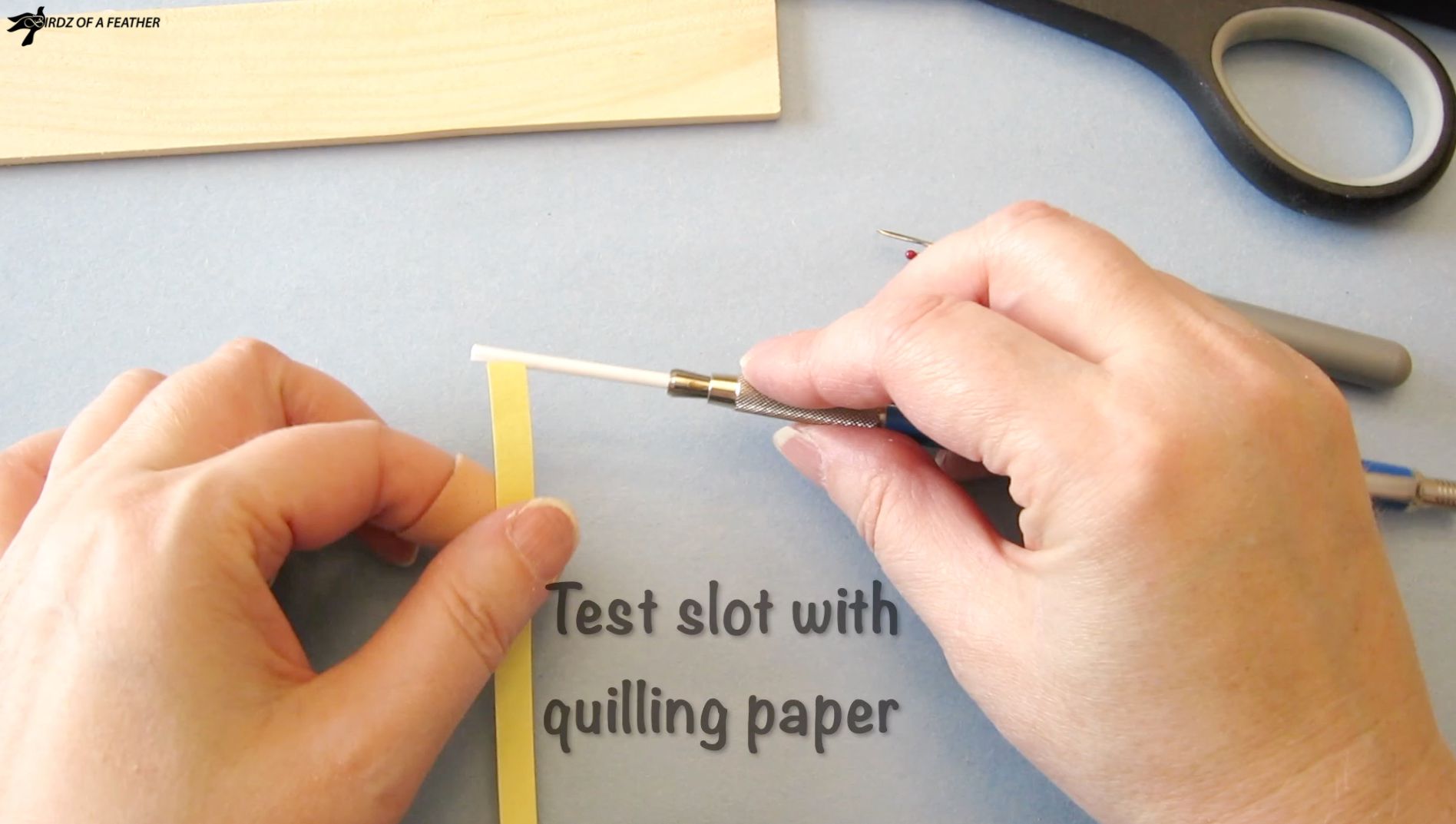 DIY Quilling Tool From Junk Drawer Finds! : 11 Steps (with Pictures ...