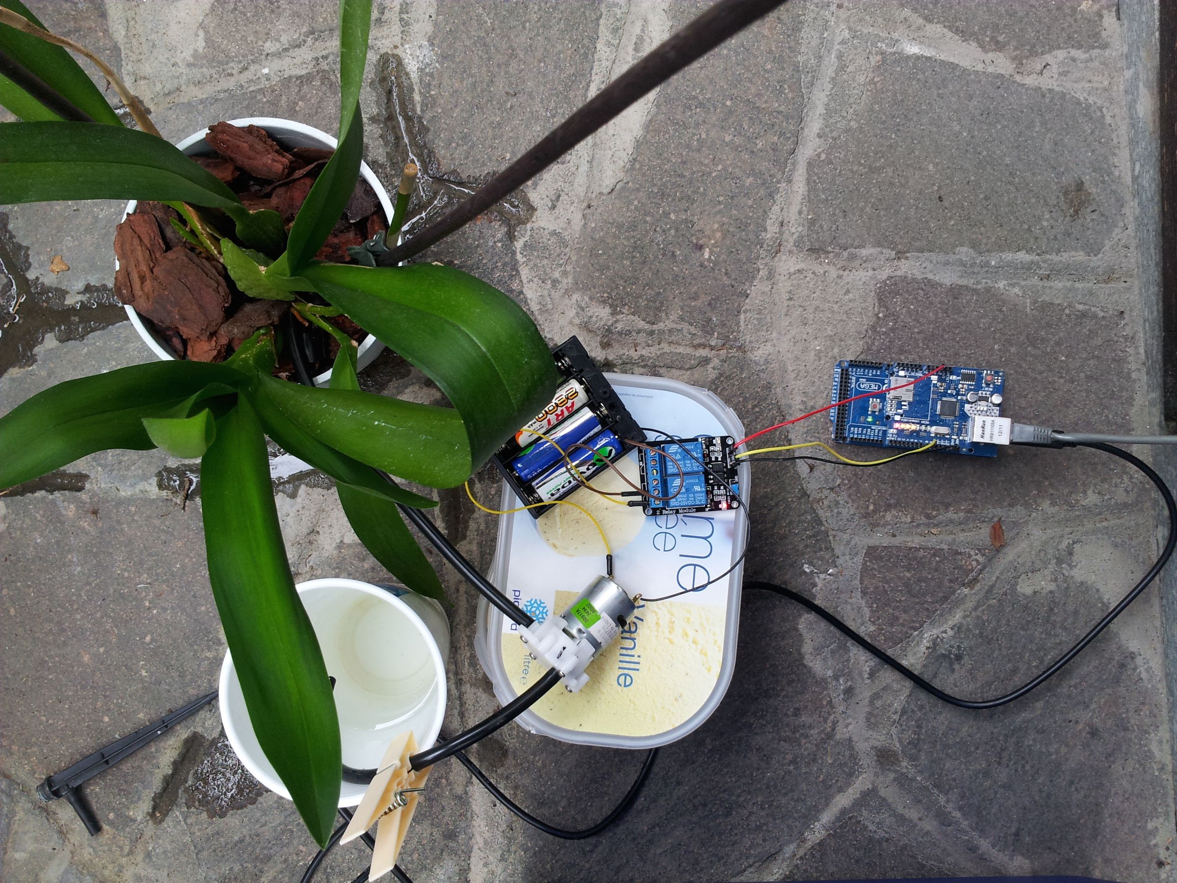 Arduino Water System to Wet Your Plant : 6 Steps - Instructables