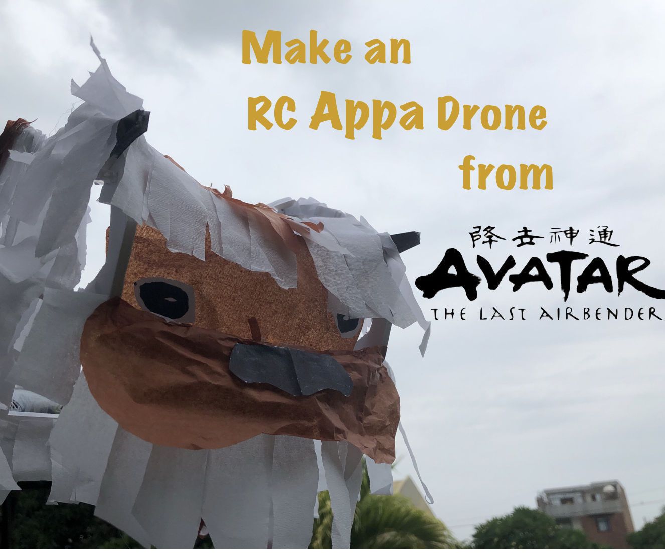 Make a Flying Appa From Avatar: the Last Airbender : 6 Steps ...