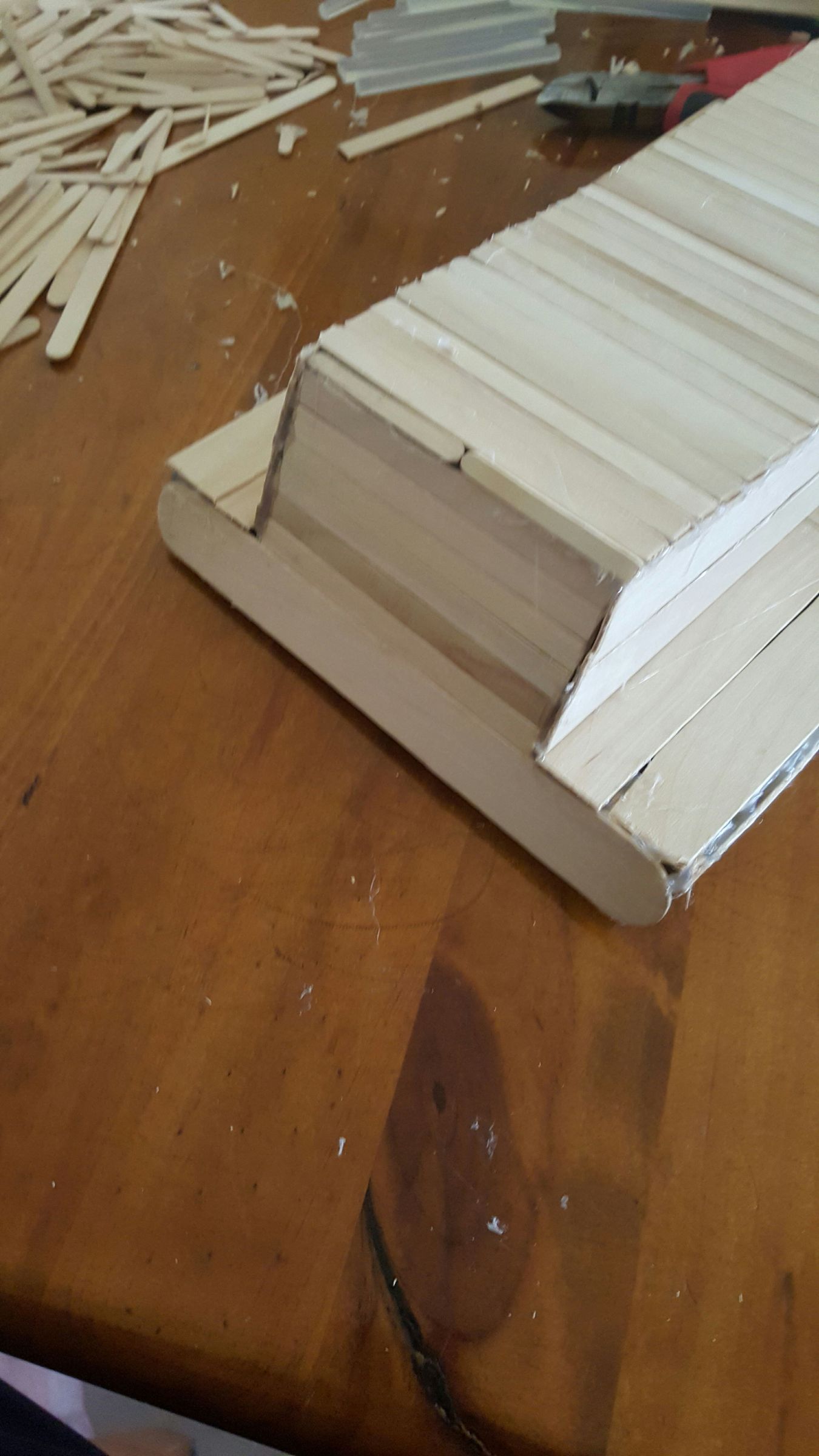 Panther Tank Made From Popsicle Sticks : 11 Steps - Instructables