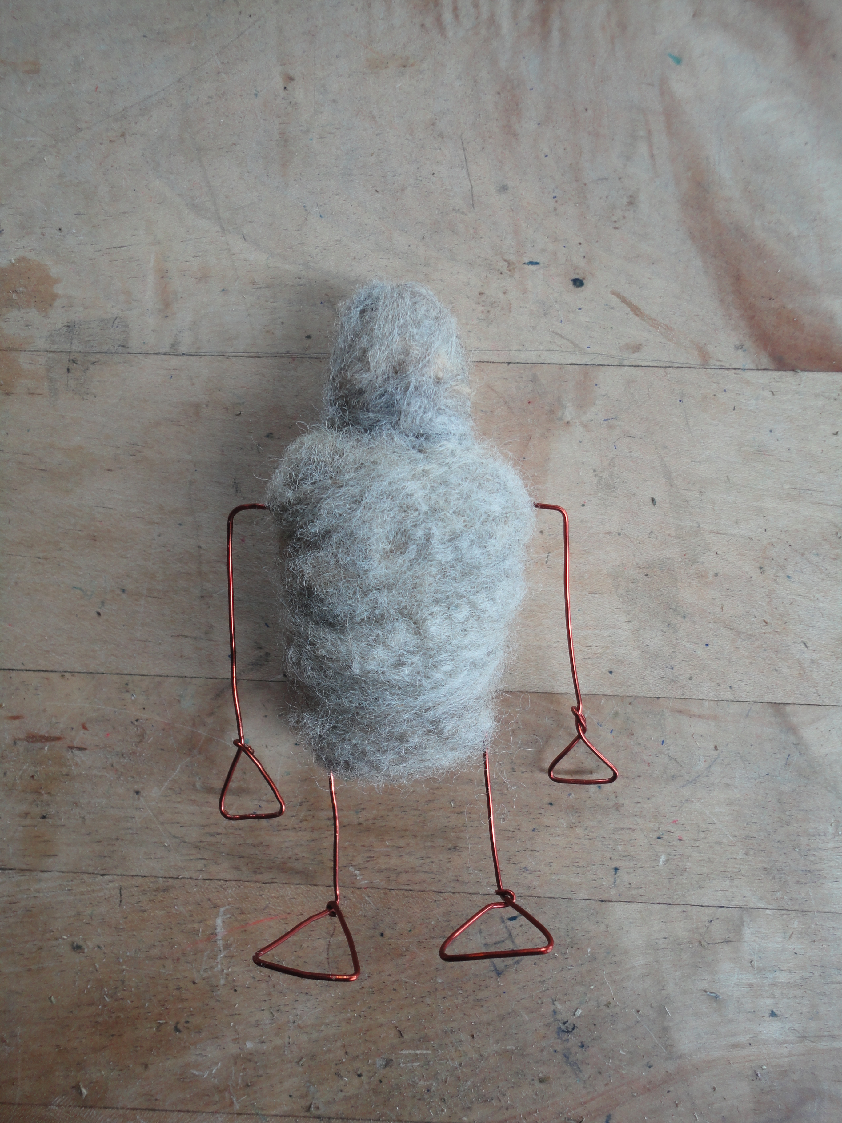 Needlefelting a Pocket Yeti / Ickabog : 7 Steps (with Pictures ...