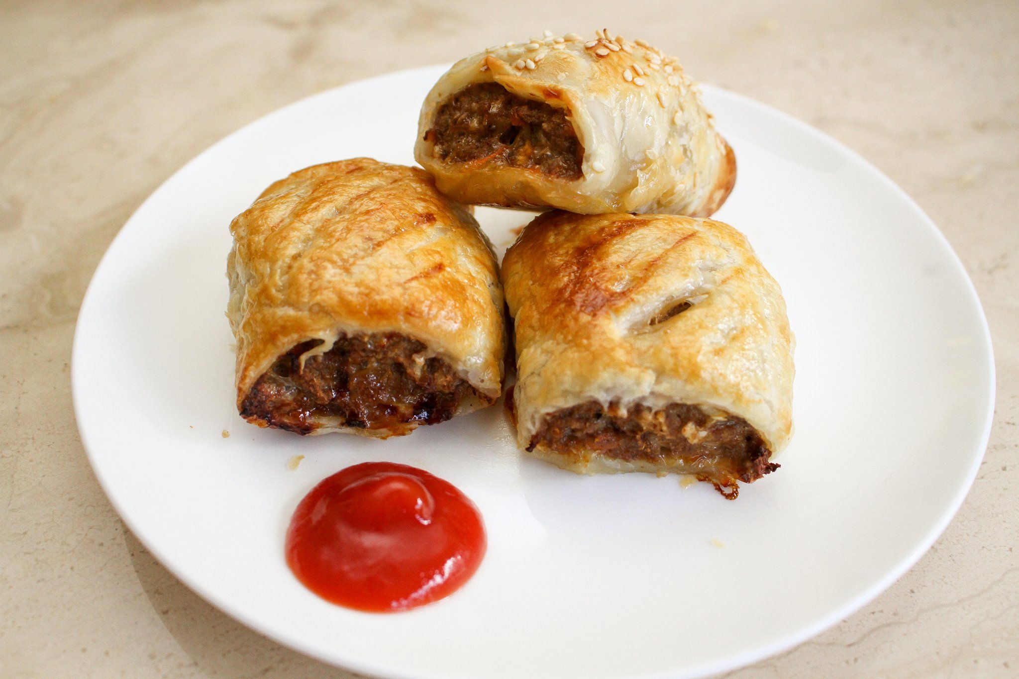 Homemade Sausage Rolls (Freezable Snack) : 12 Steps (with Pictures ...