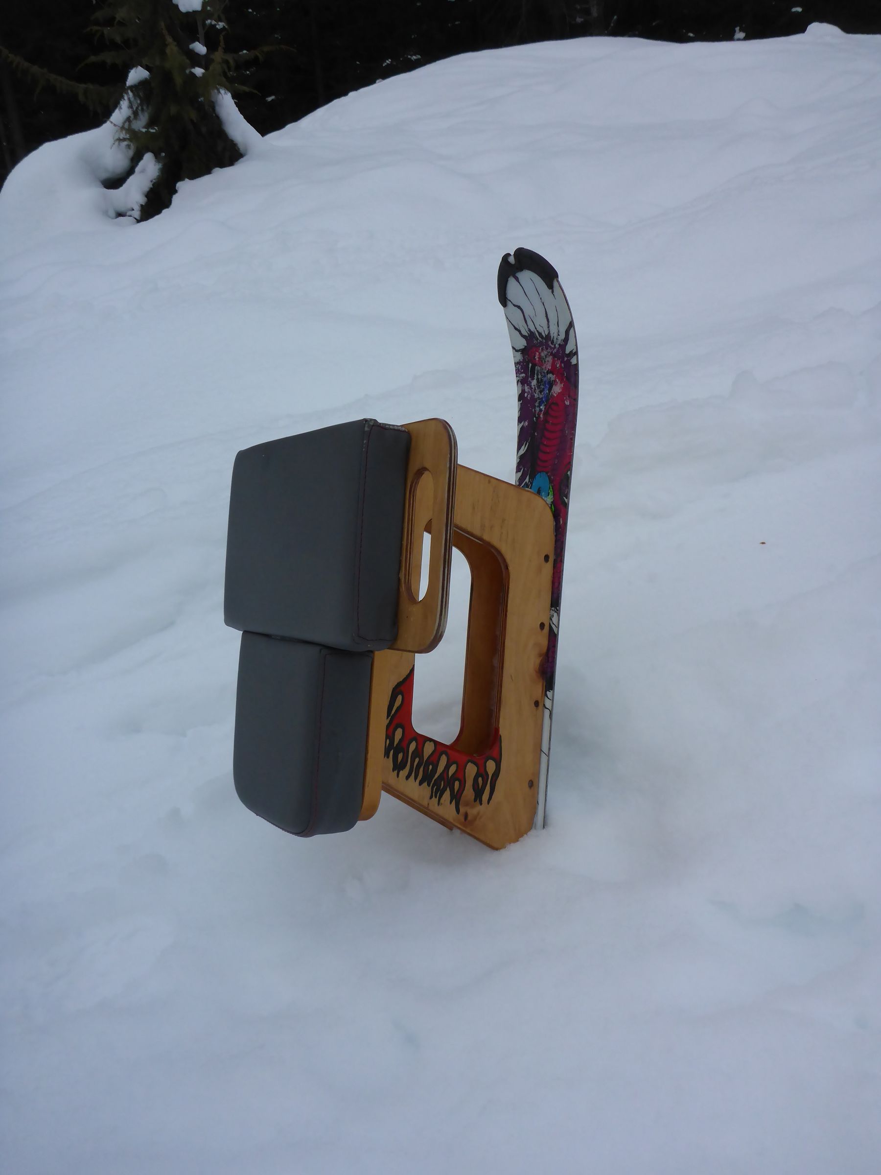 DIY Ski Bob or Ski Sled - Ski Rodel Selber Bauen (with Pictures ...