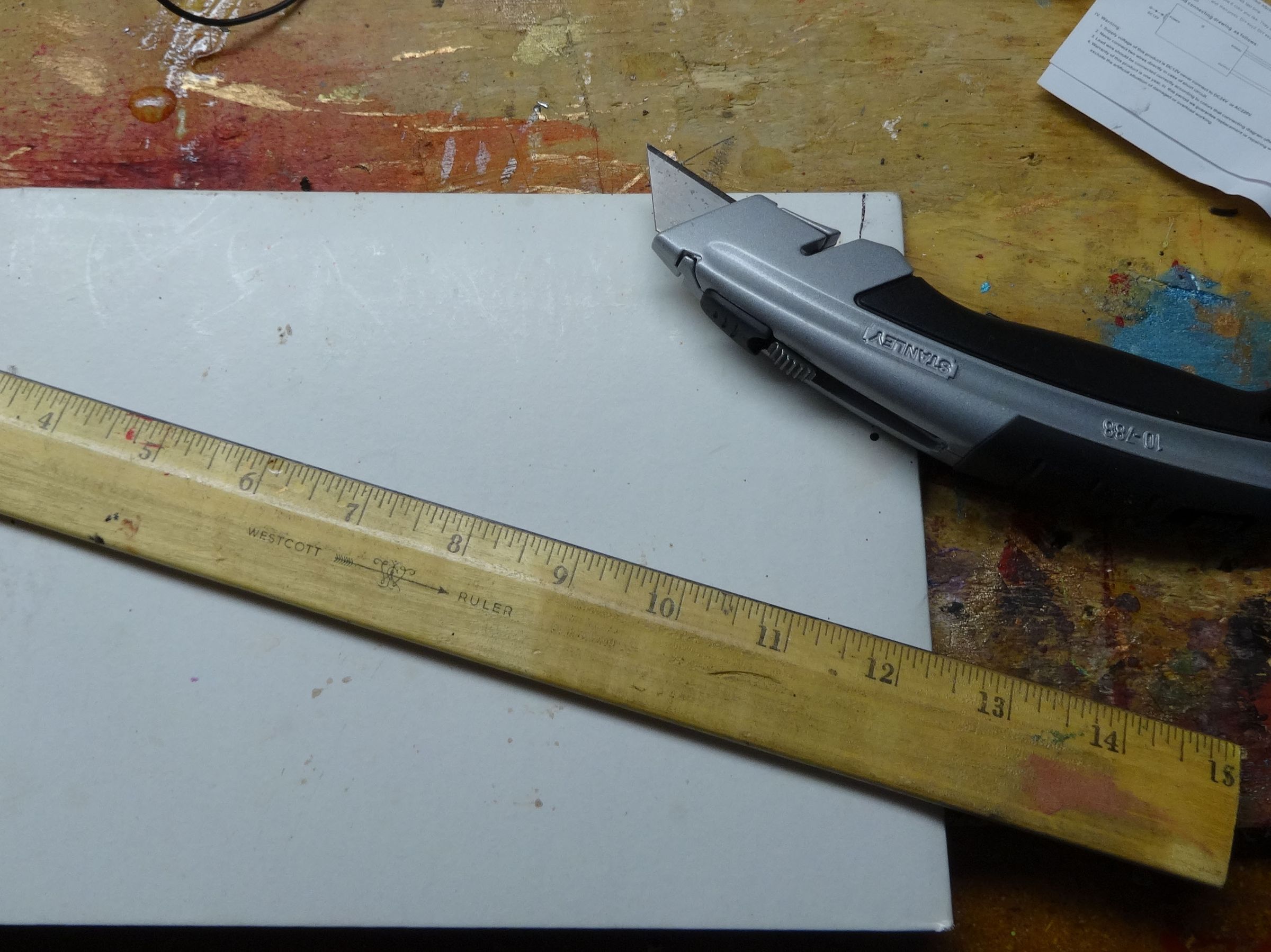 Fake Rivets, Plates and Metal From Paper and Paint : 6 Steps (with ...