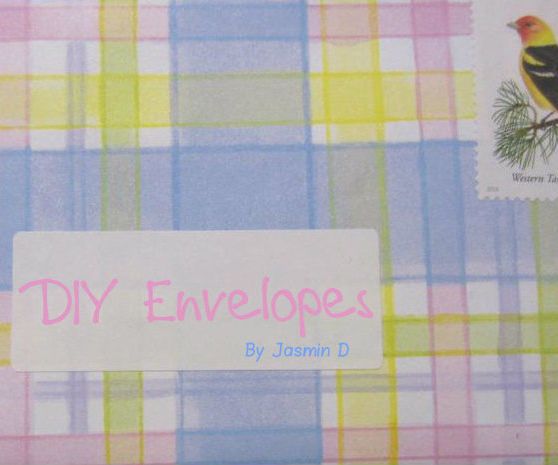 Unique Envelopes : 7 Steps (with Pictures) - Instructables