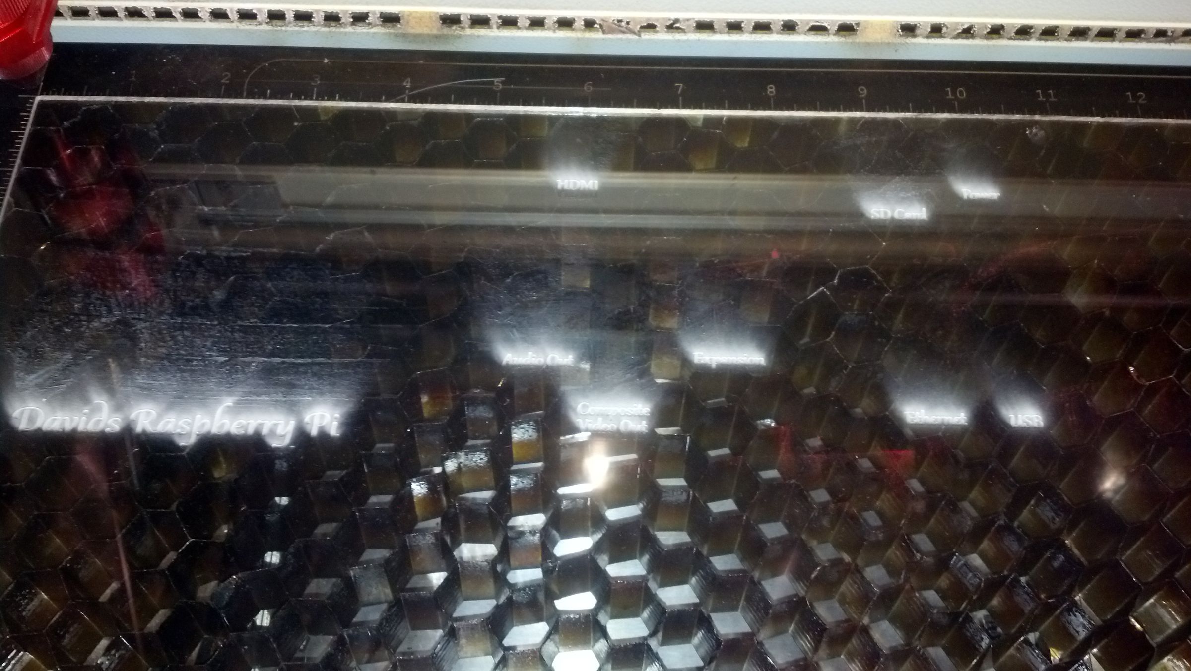 Adding Color to Laser Etched Acrylic at Techshop : 6 Steps (with ...