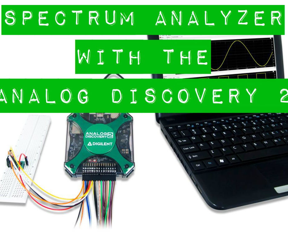 Using the Spectrum Analyzer With the Analog Discovery 2 : 4 Steps ...