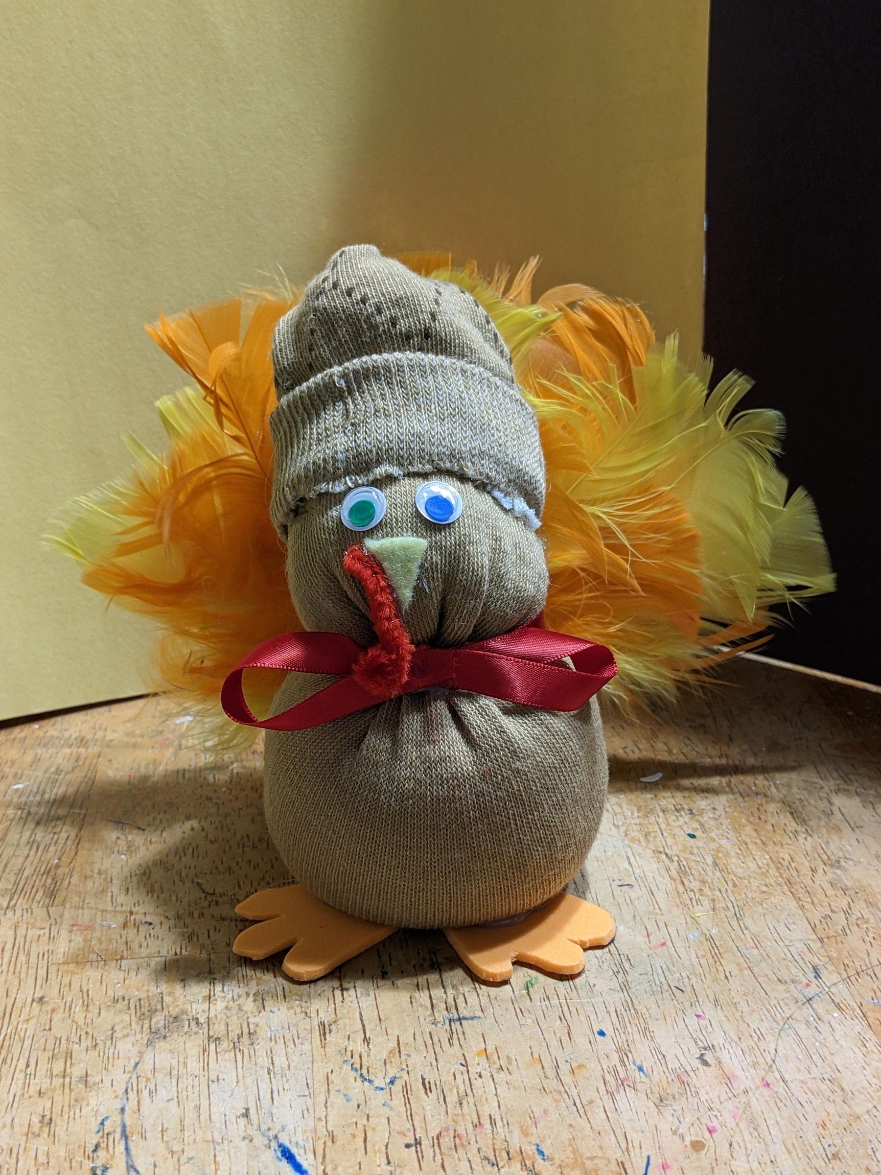 DIY Sock Turkey : 8 Steps (with Pictures) - Instructables