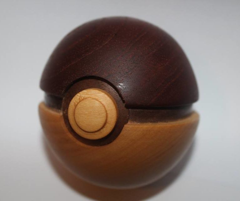 Wooden Pokeball : 7 Steps (with Pictures) - Instructables
