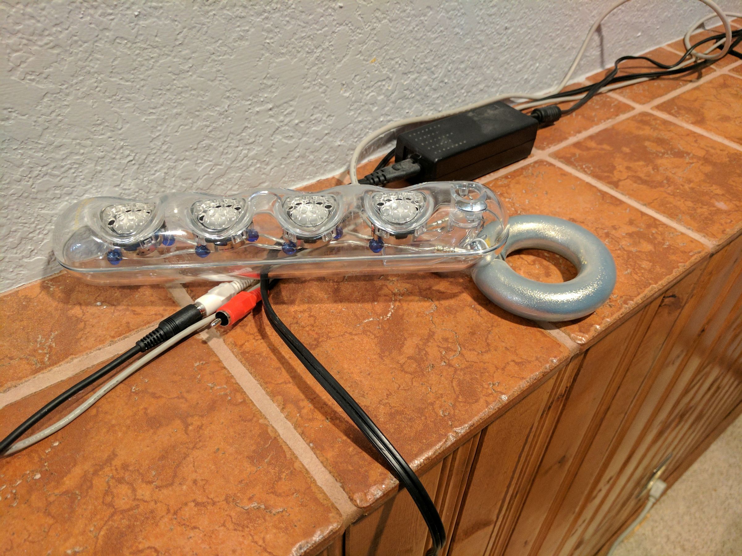 Custom TV Speaker, Streaming Device, Power Strip, Shelf & Cable Hider ...