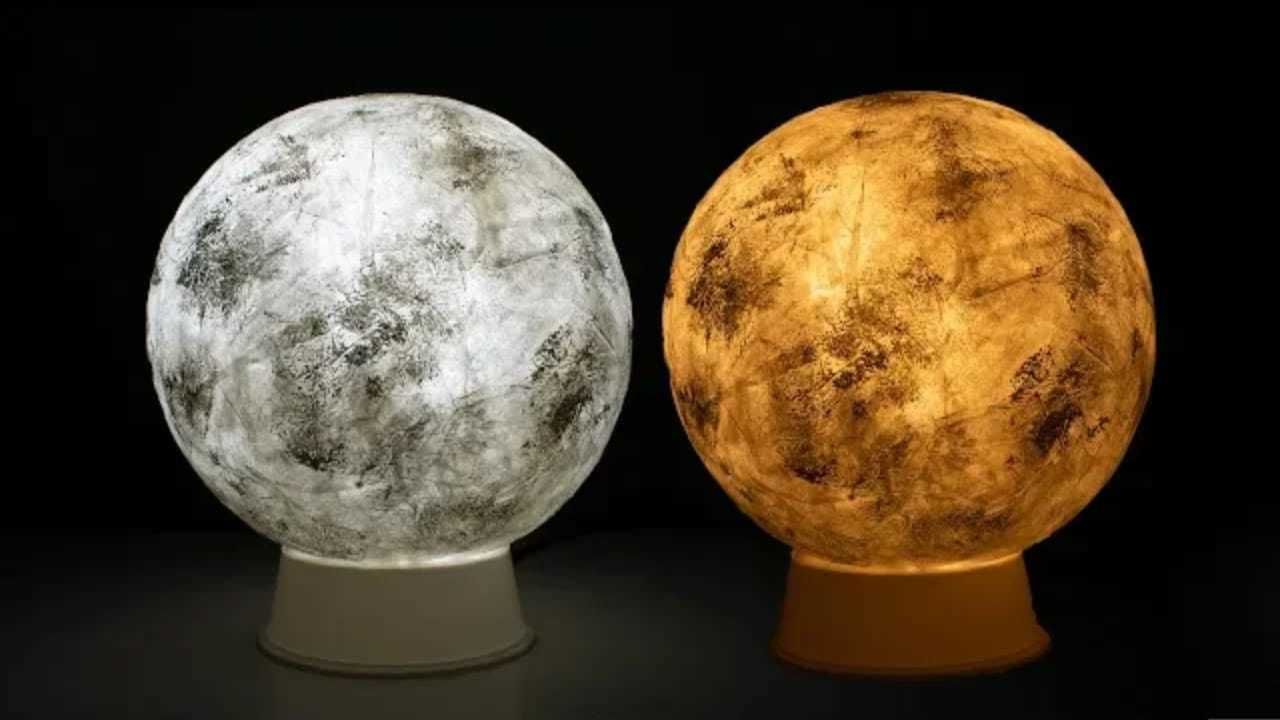 DIY Night Moon Lamp : 10 Steps - Instructables