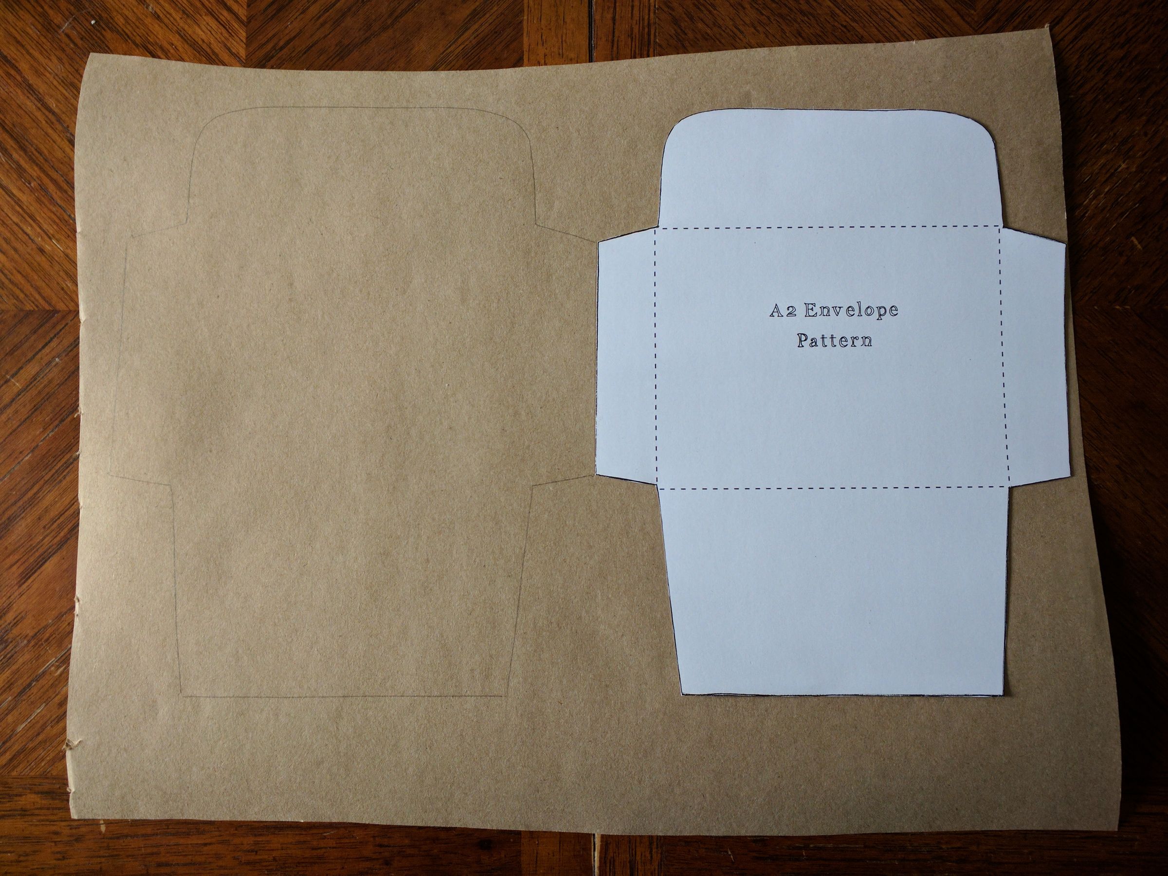 DIY Customizable Envelopes (Size A2) : 6 Steps (with Pictures ...
