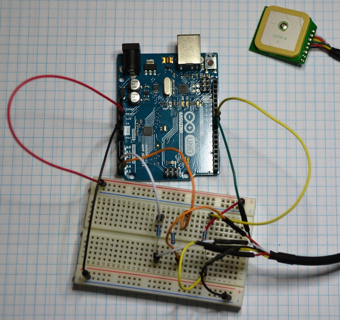 Using A Hobby Ace Ublox Gps Module Built In Compass With Arduino Uno 5 Steps Instructables