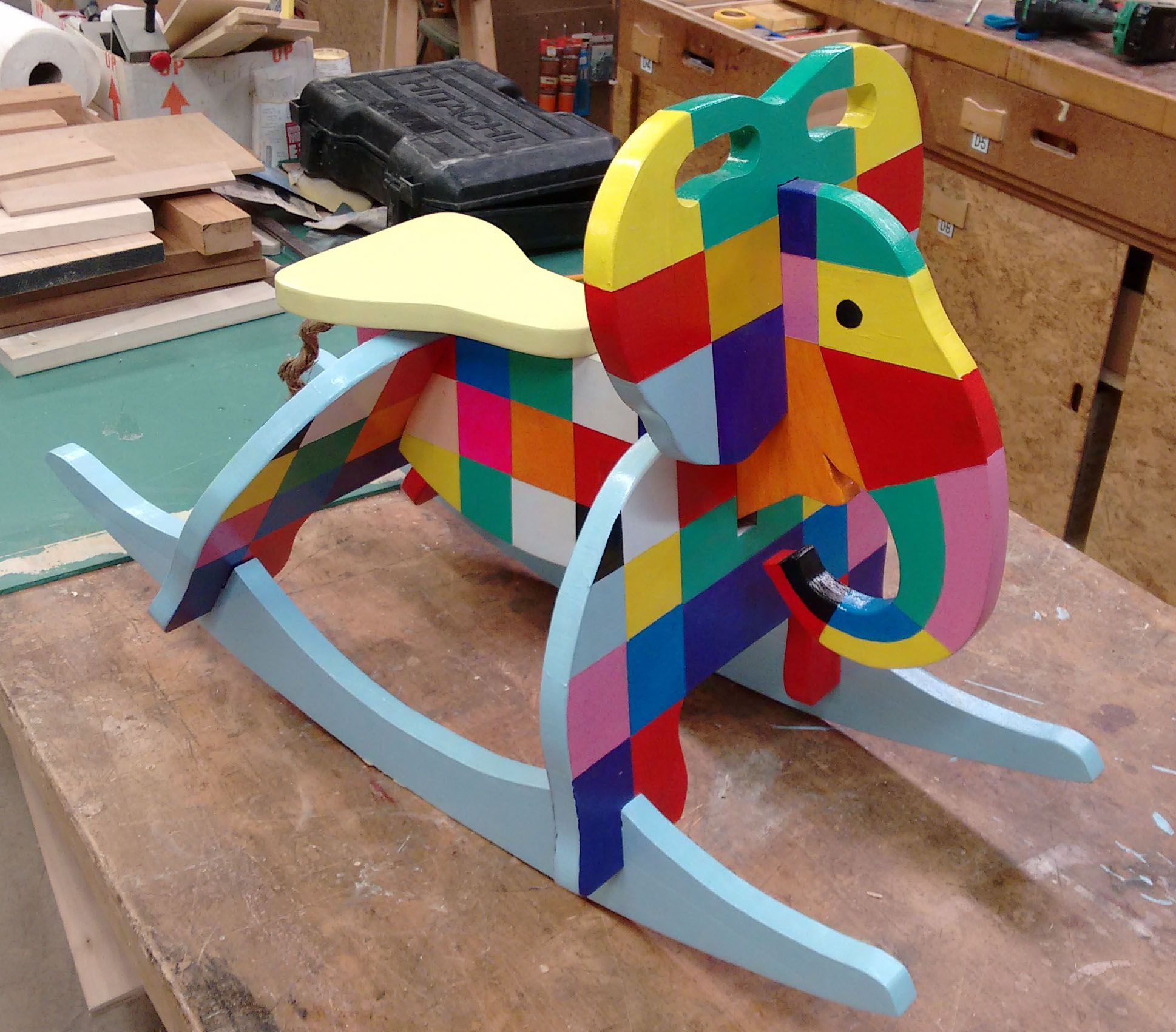 Rocking Elephant : 9 Steps (with Pictures) - Instructables