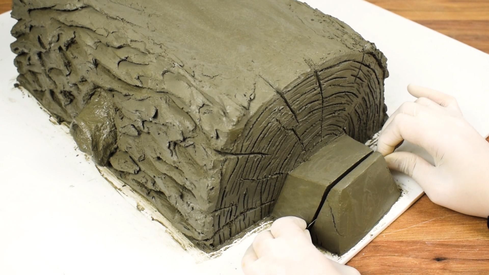 Concrete Tree Log Waterfall Fountain : 15 Steps (with Pictures ...