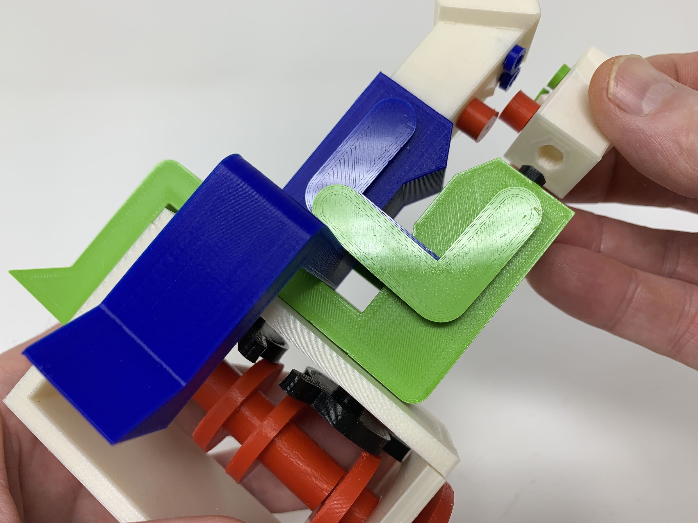 "Lora and I", a Simple 3D Printed Automaton. : 4 Steps (with Pictures ...