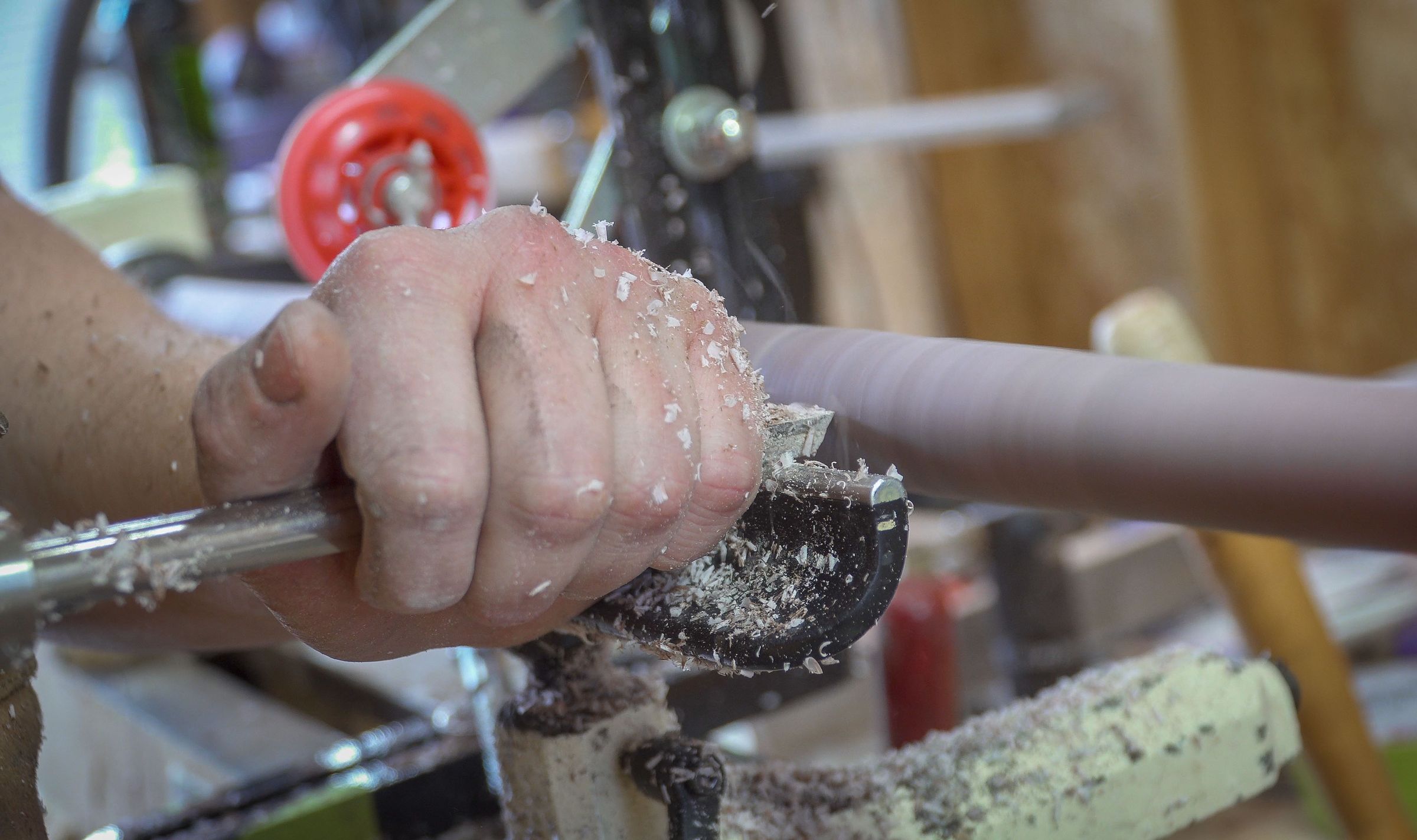 How to Make a Custom Hybrid Epoxy Pool Cue Using a Wood Lathe : 19 ...