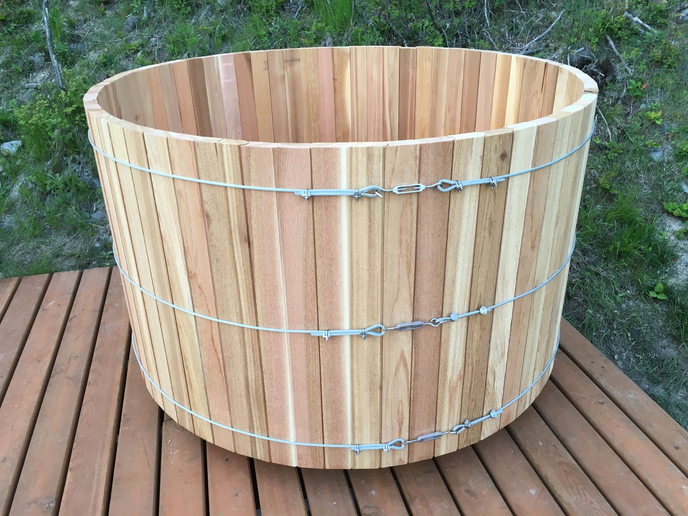 DIY Wood Fired Cedar Hot Tub : 9 Steps (with Pictures) - Instructables