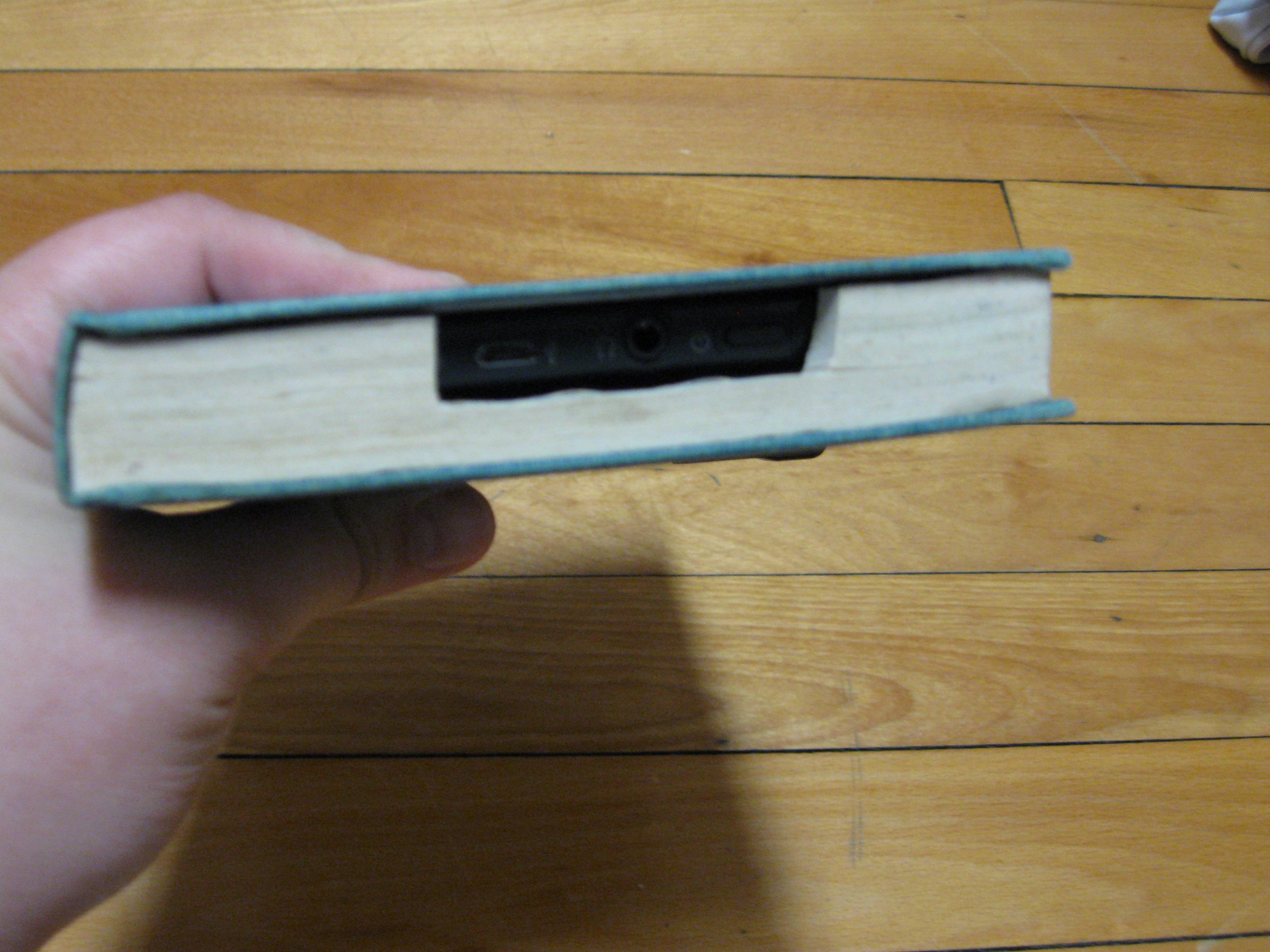 EReader Hollow Book Case With Stylus Storage : 7 Steps (with Pictures ...