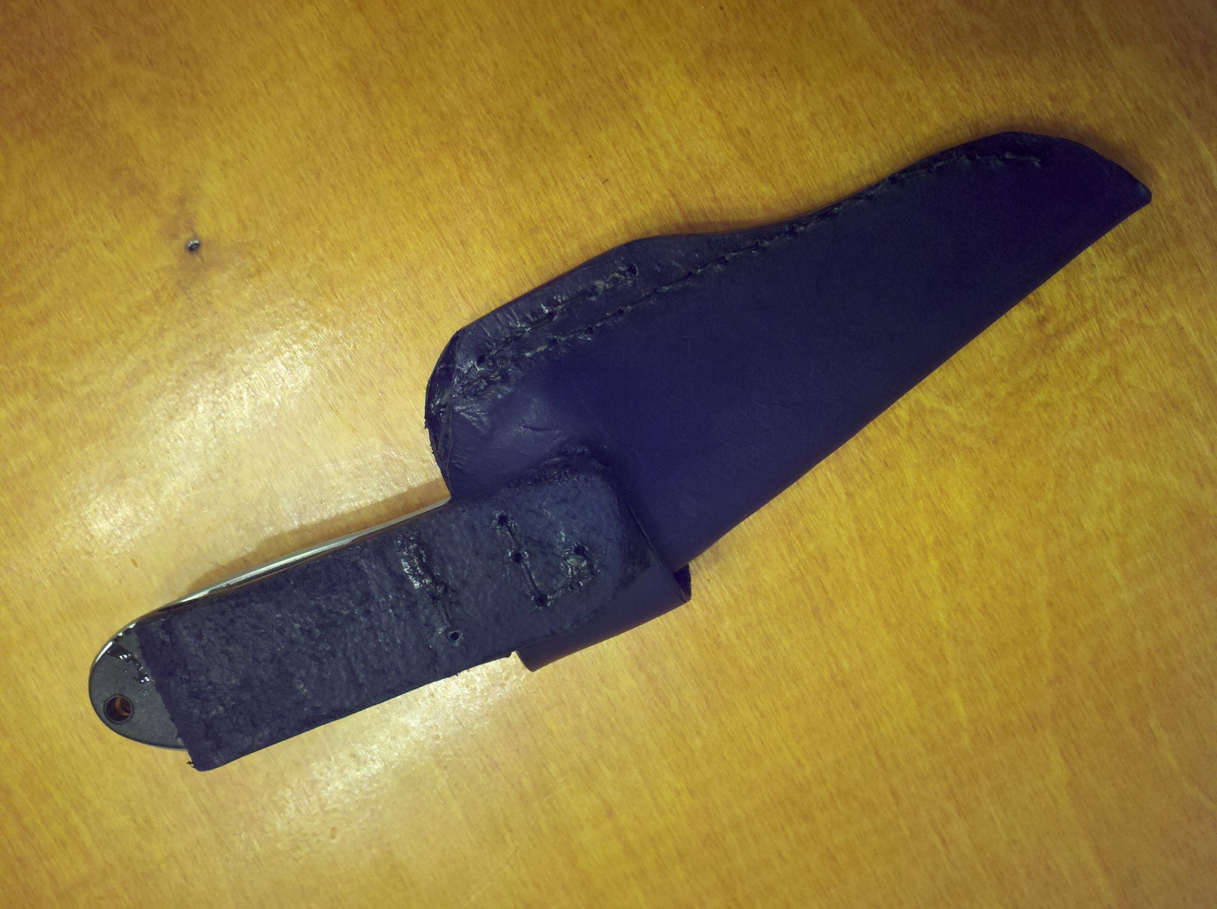 Wet Molding a Leather Knife Sheath : 6 Steps - Instructables