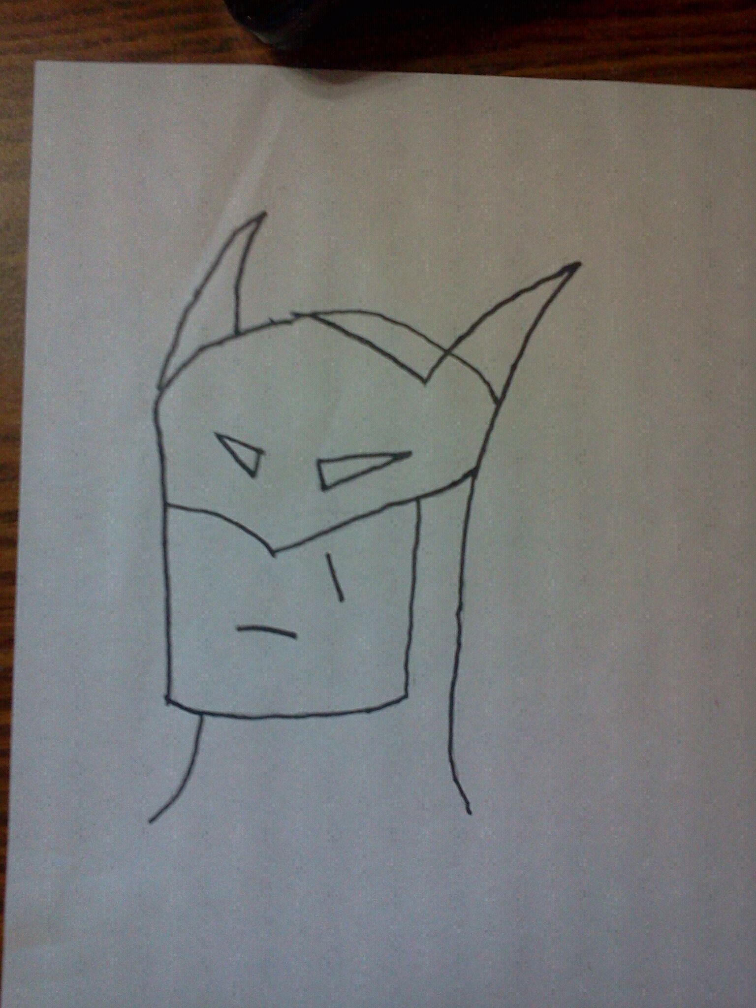 How to Draw Batman : 6 Steps - Instructables