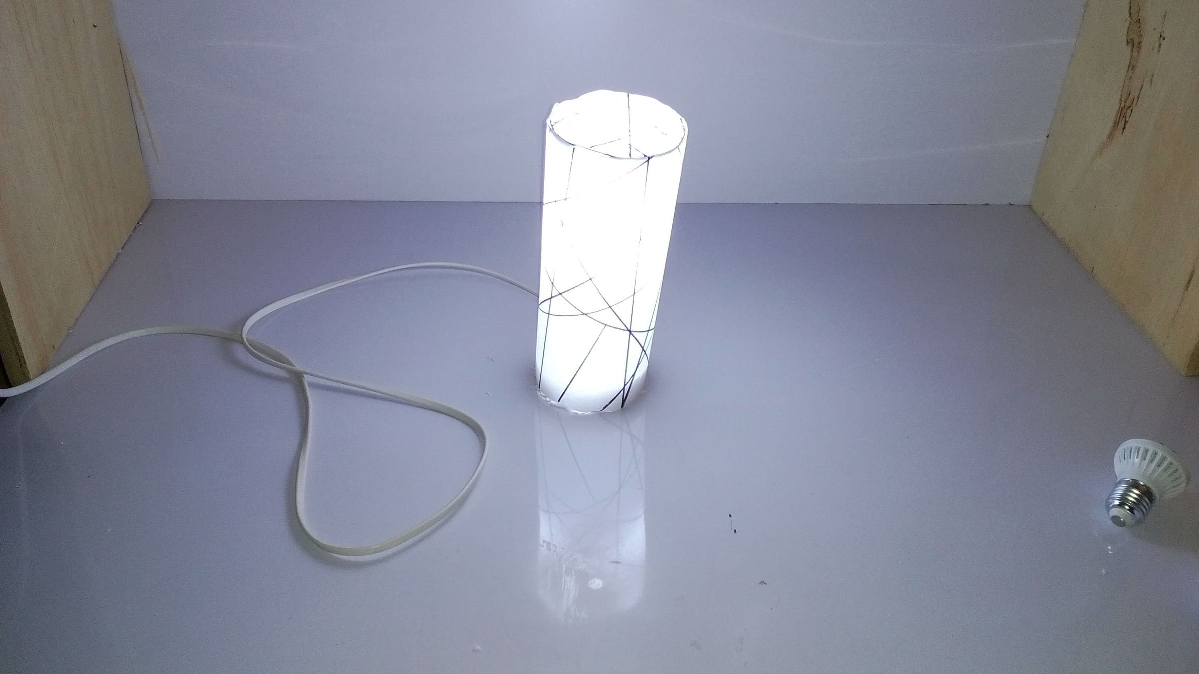 Diy Lamp With Paper : 3 Steps - Instructables