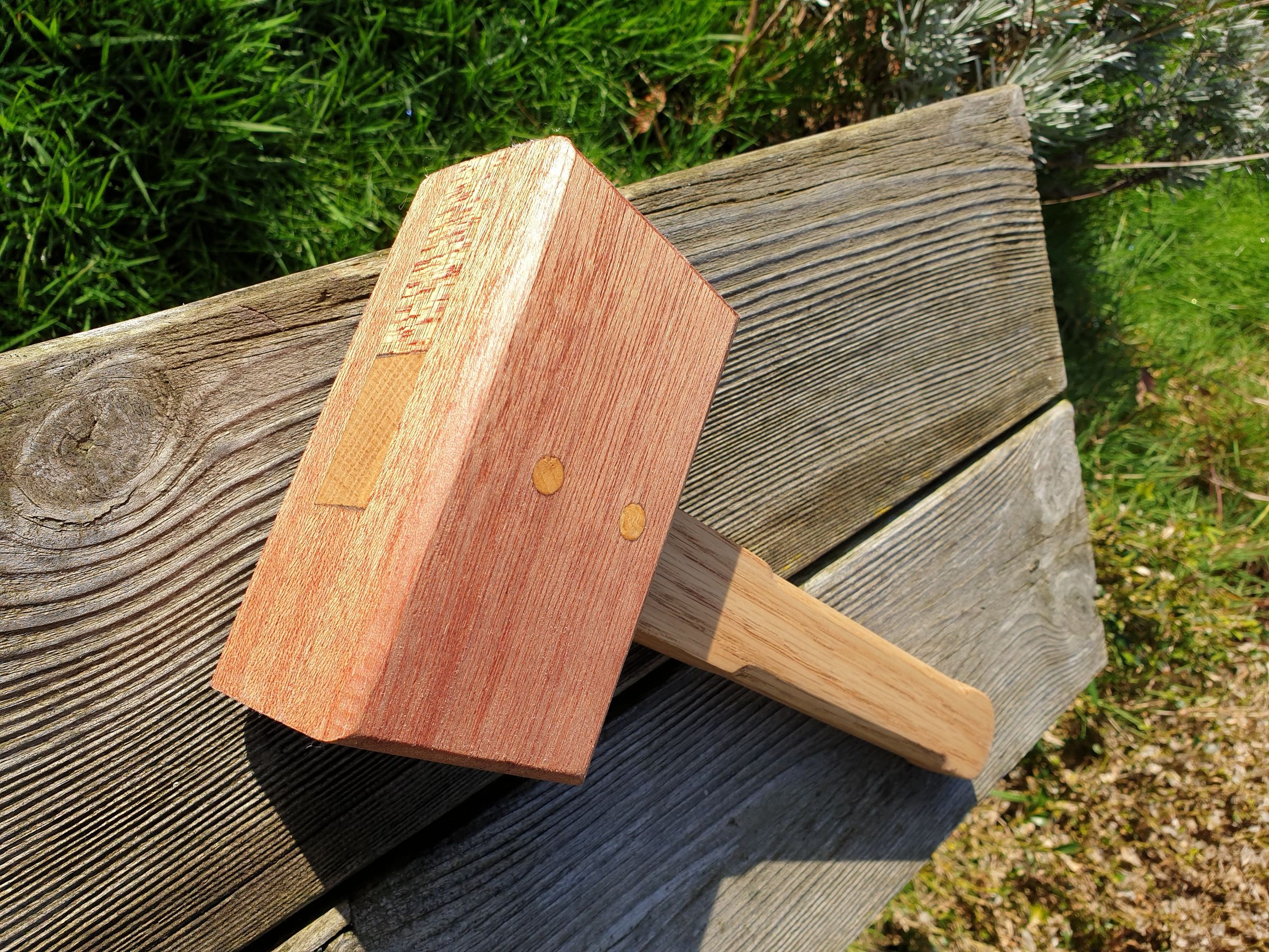 Make a Wooden Mallet Easily With Limited Tools : 11 Steps (with ...
