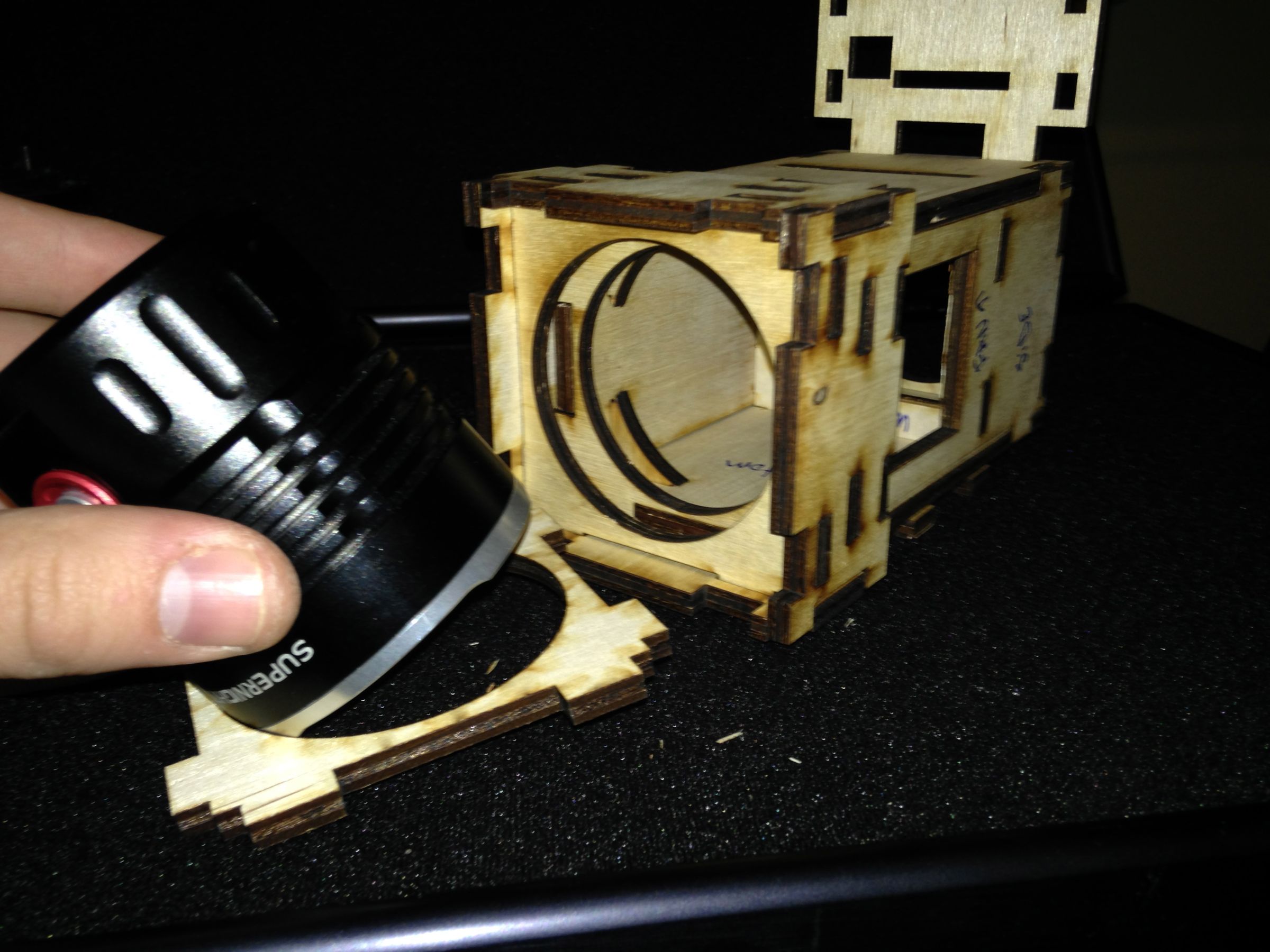 Augment Your Reality With the ITorch Raspberry Pi Flashlight Projector ...