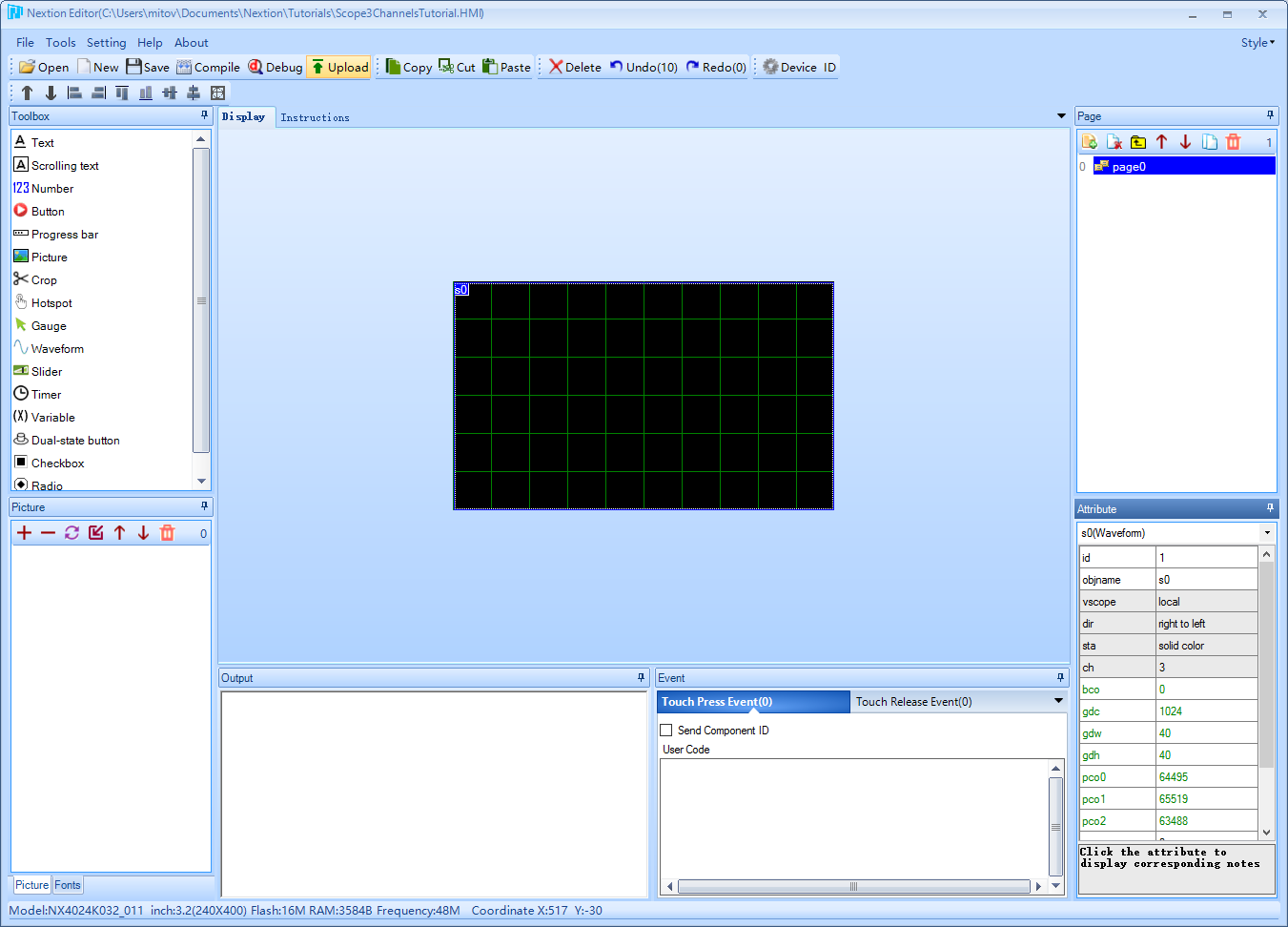 Arduino Nano and Visuino: Display BME280 Temperature Humidity and ...