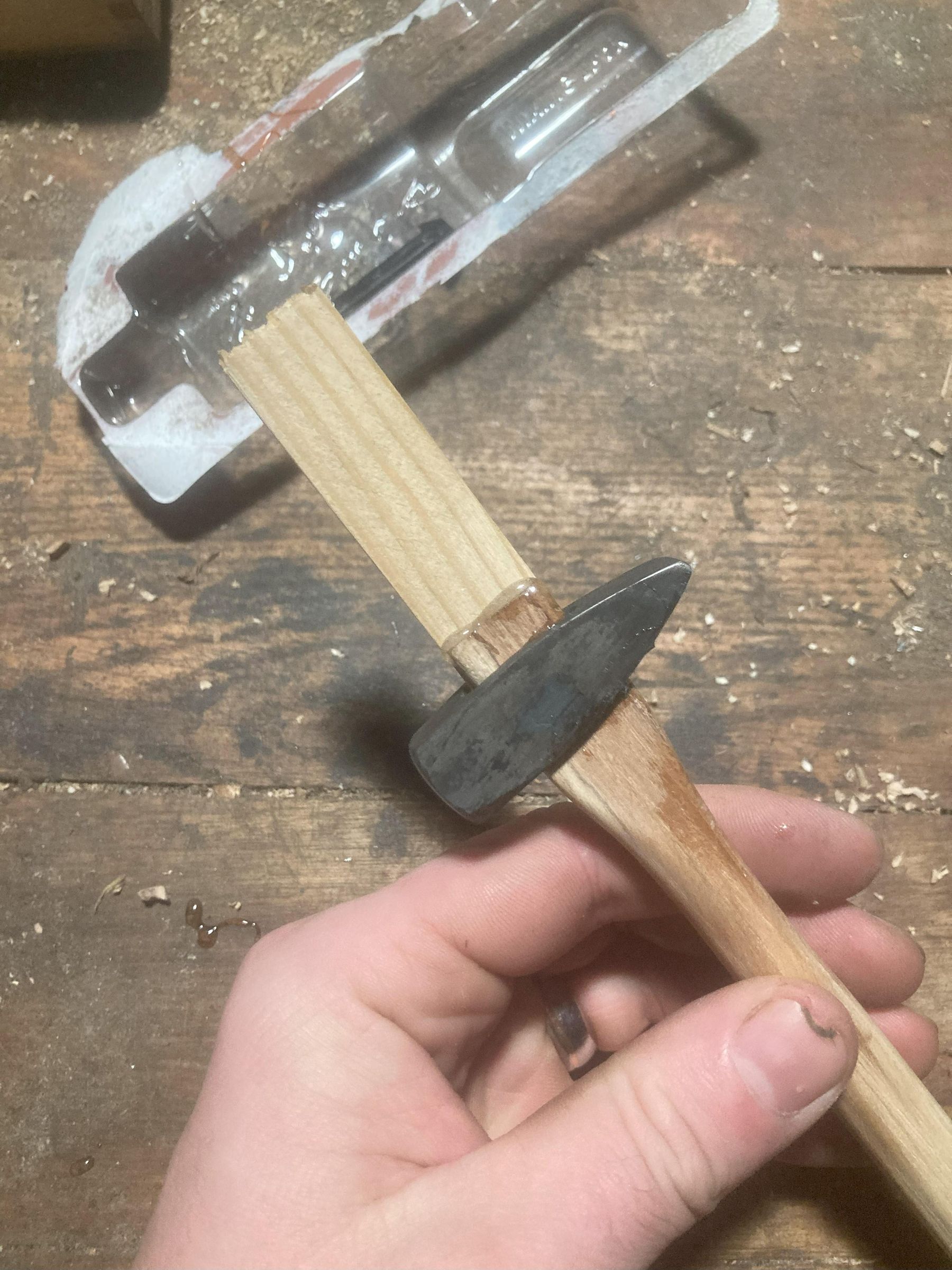 Miniature Blacksmith's Hammer : 10 Steps - Instructables