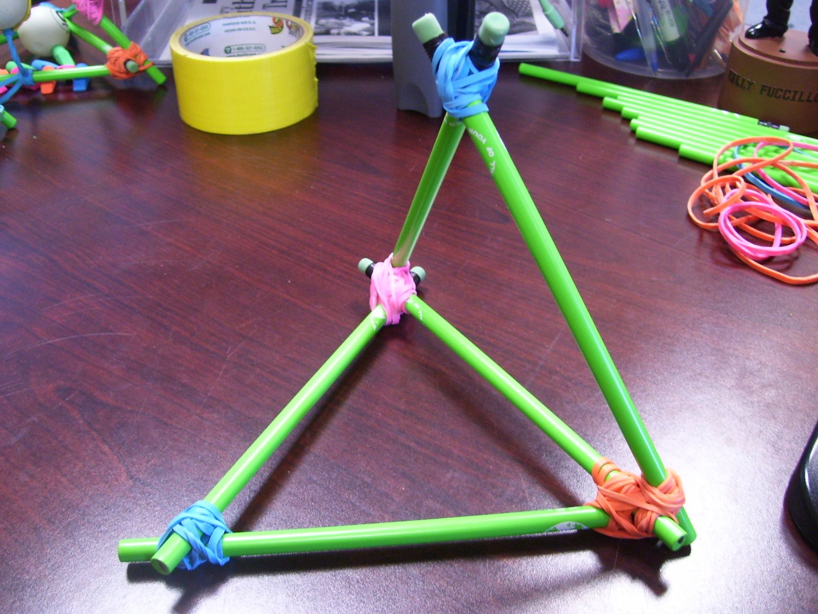 Youth Center Desktop Slingshot Catapult : 7 Steps (with Pictures ...