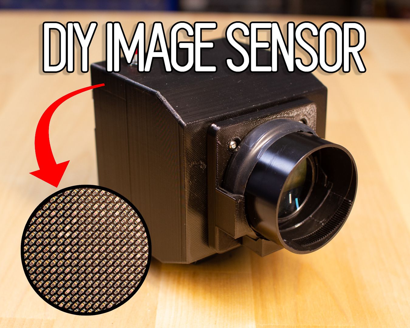 DIY Image Sensor and Digital Camera : 14 Steps (with Pictures ...