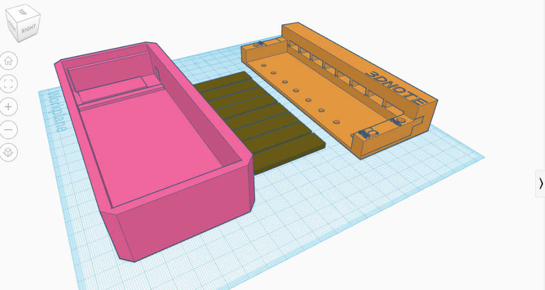 3D-Printed Musical Keyboard! (Designed With TinkerCad) : 7 Steps ...