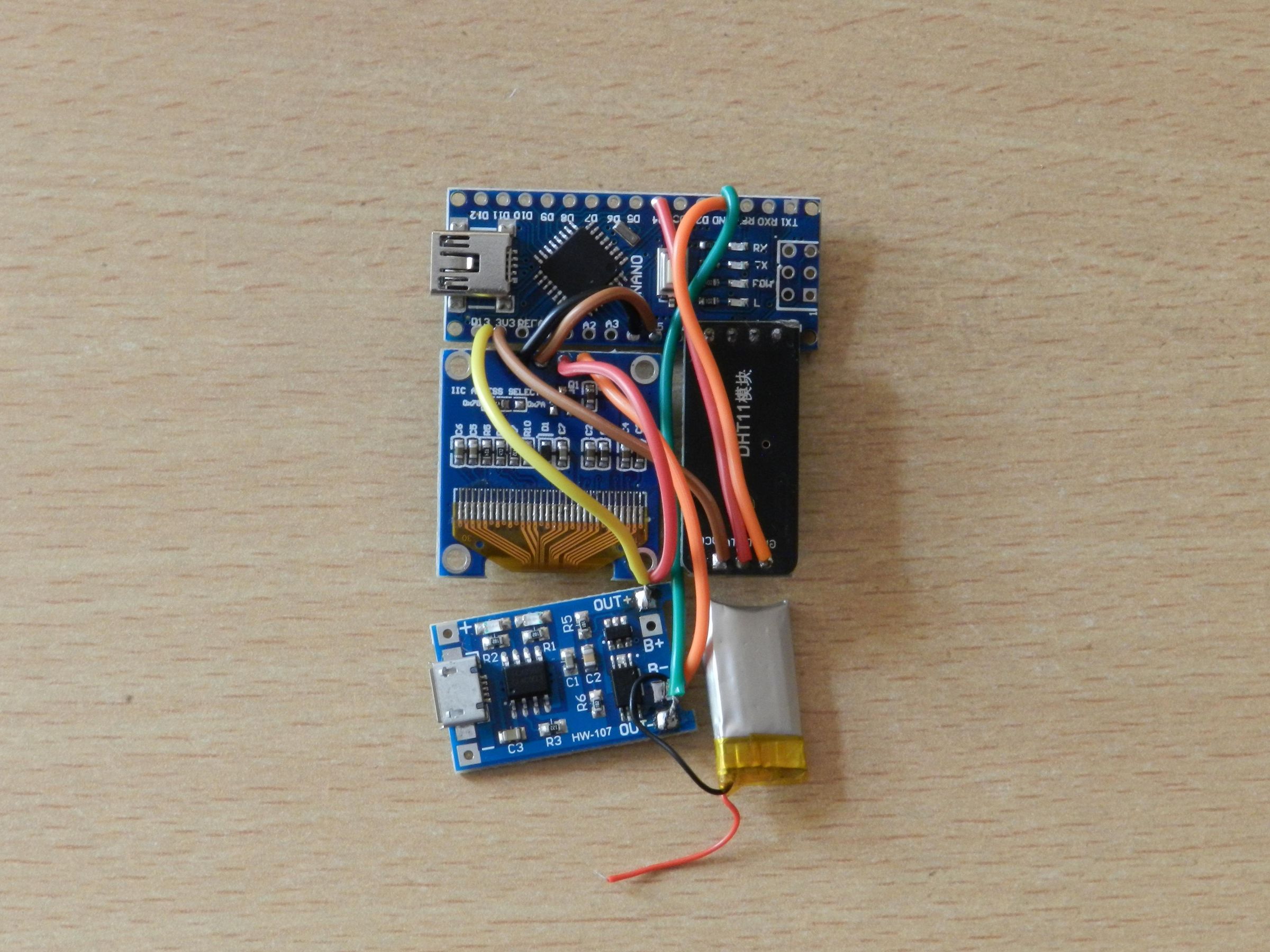 Pocket Weather Station - Your Weather Assistant on the Go : 12 Steps ...