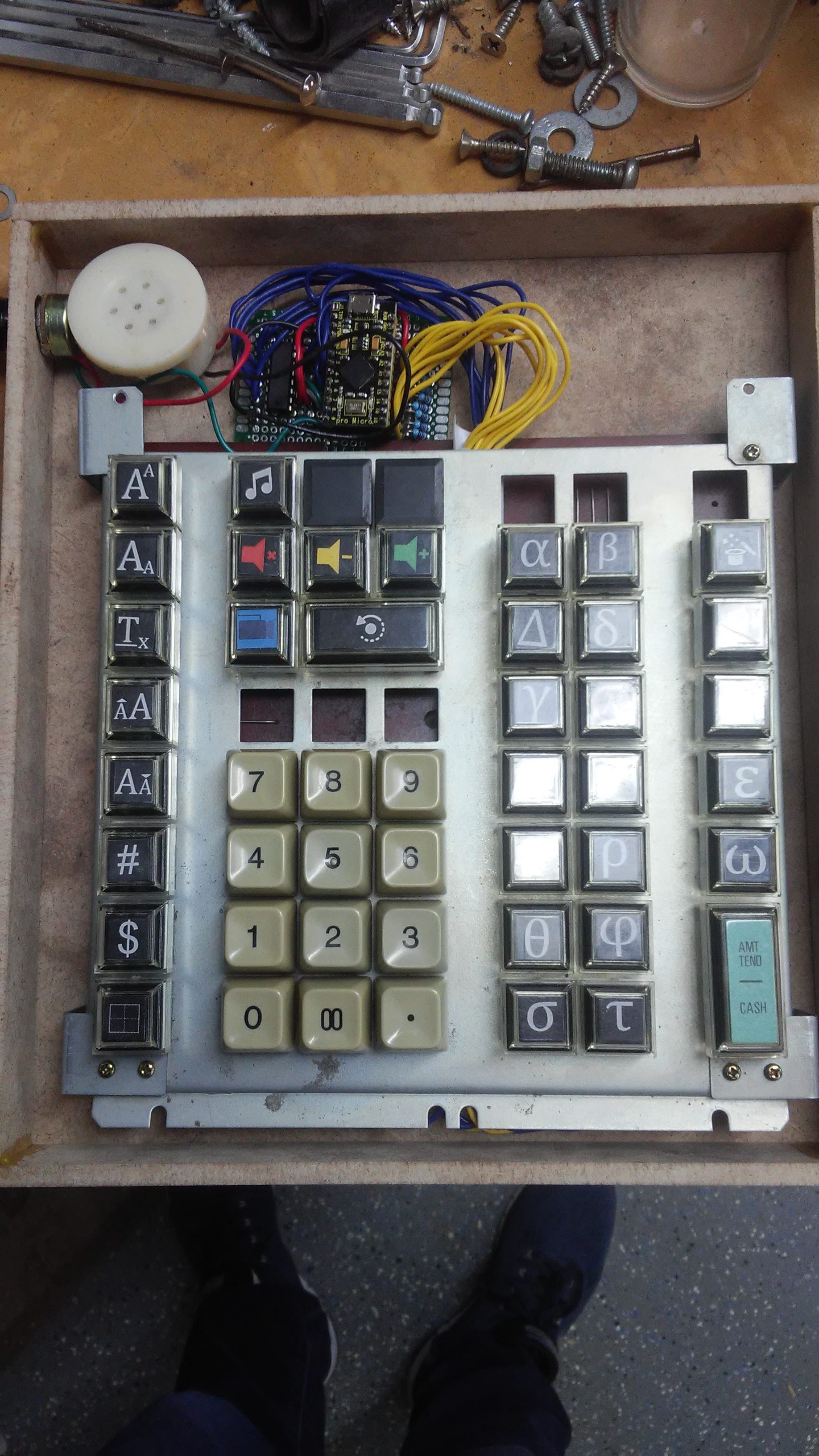 Hotkey Keypad From Cash Register : 9 Steps (with Pictures) - Instructables