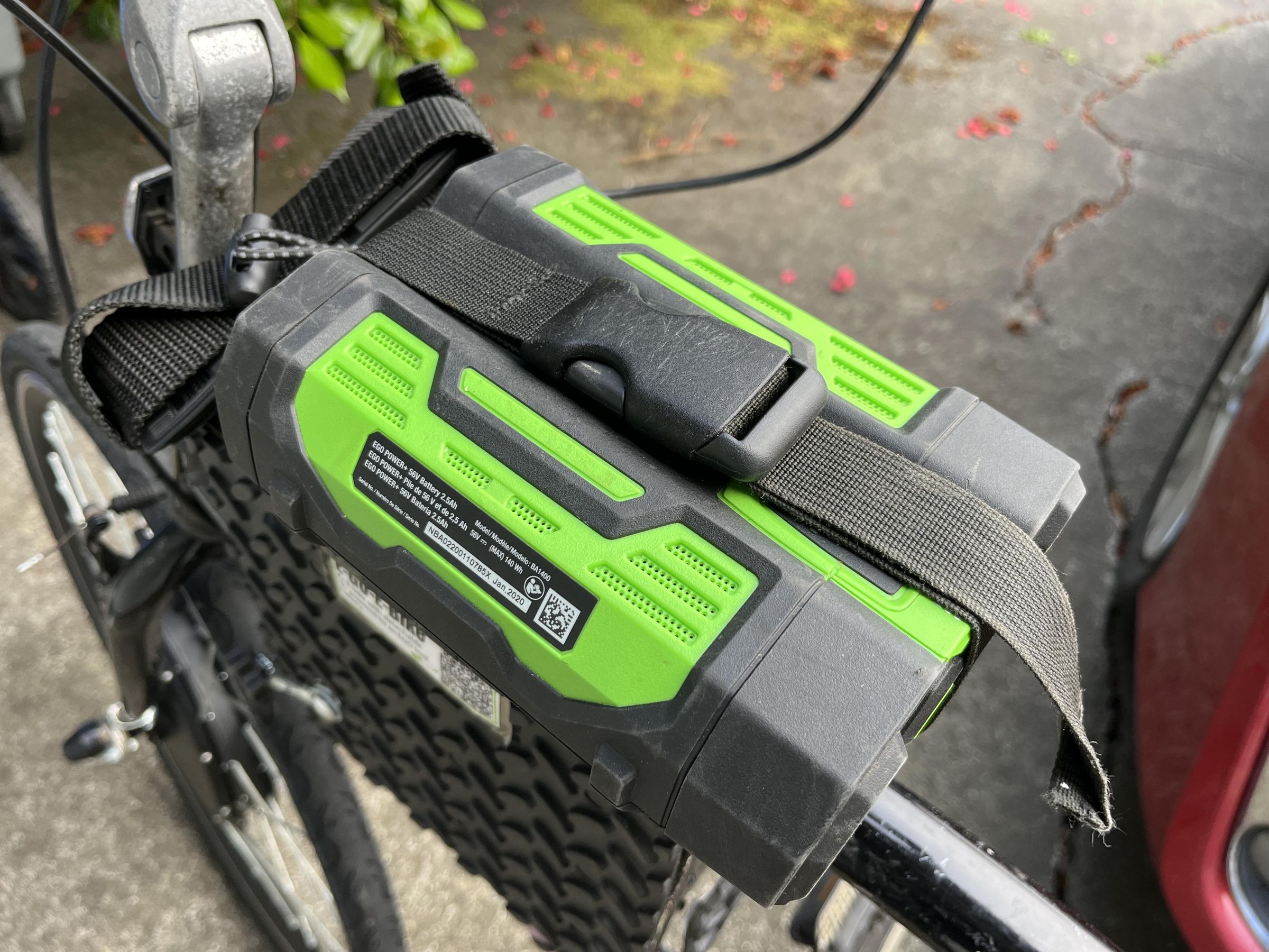 E-GO-E-Bike: an E-bike With Easily-Detachable “E," Powered by an EGO ...