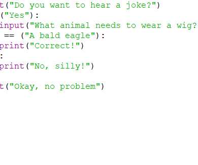 Intro to Input Strings: Python Boredom Buster! : 3 Steps - Instructables