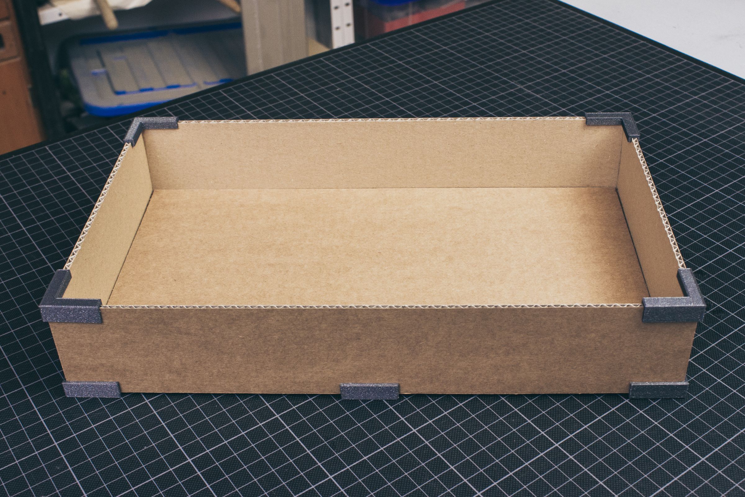 Storage Boxes Made Out of Cardboard and 3D Printed Parts (Update 2019 ...