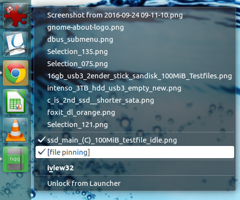 Ubuntu Recent Files Quicklists Like on Windows (in Quicklaunch / Taskbar) : 3 Steps - Instructables
