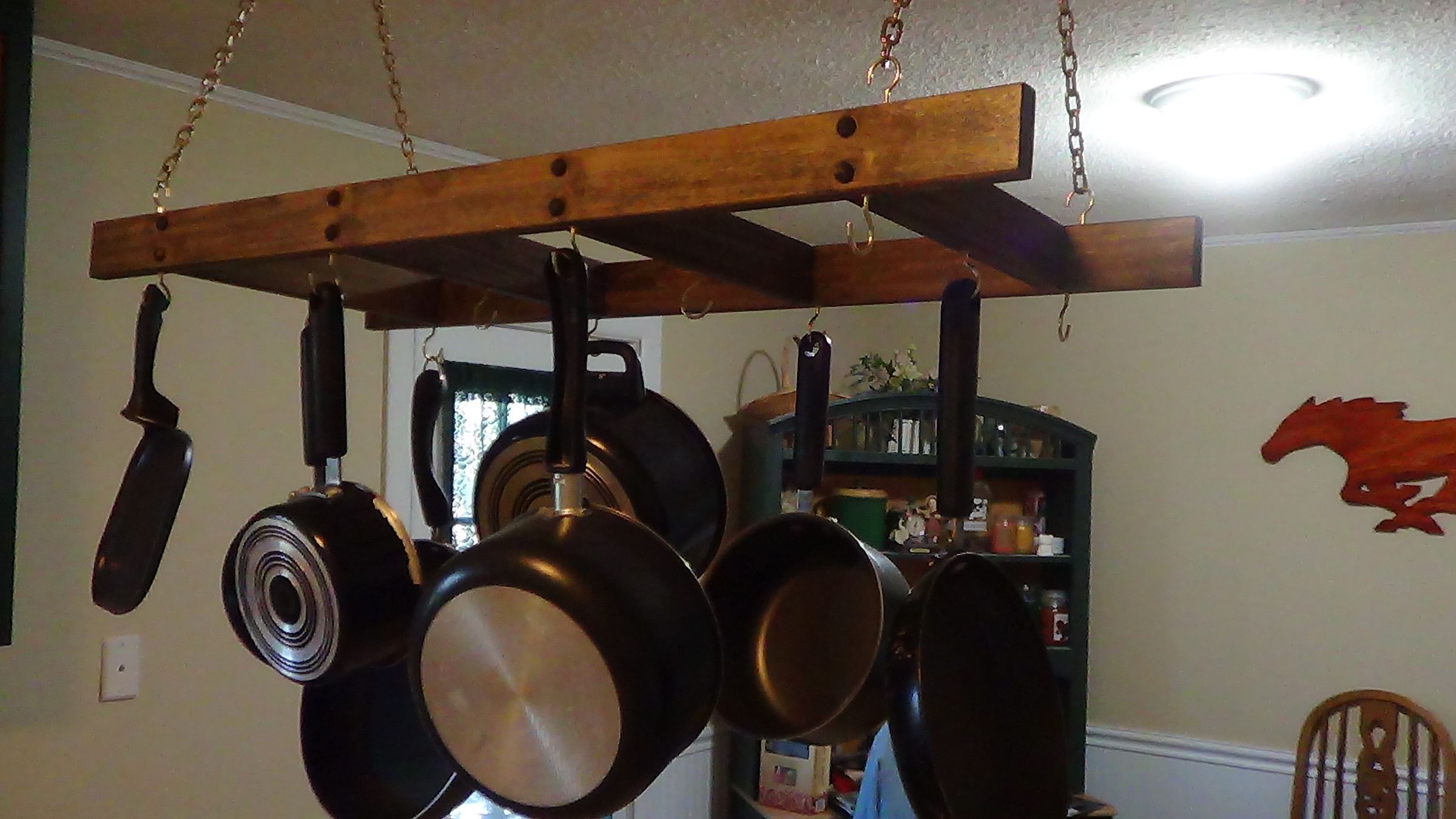Make a Wooden Pot Rack : 15 Steps (with Pictures) - Instructables