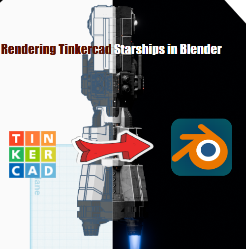 How to Render Tinkercad Spaceships With Blender : 5 Steps - Instructables