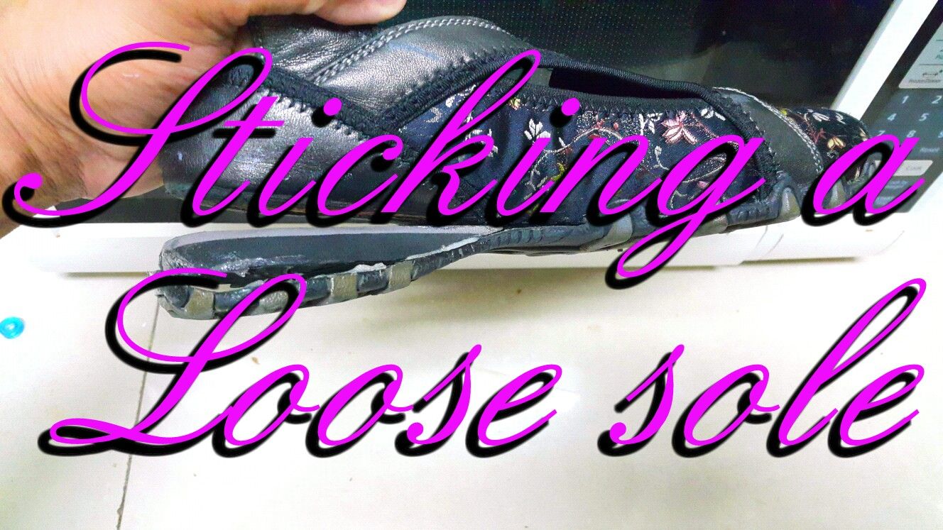Sticking Back a Shoe Sole. : 4 Steps (with Pictures) - Instructables