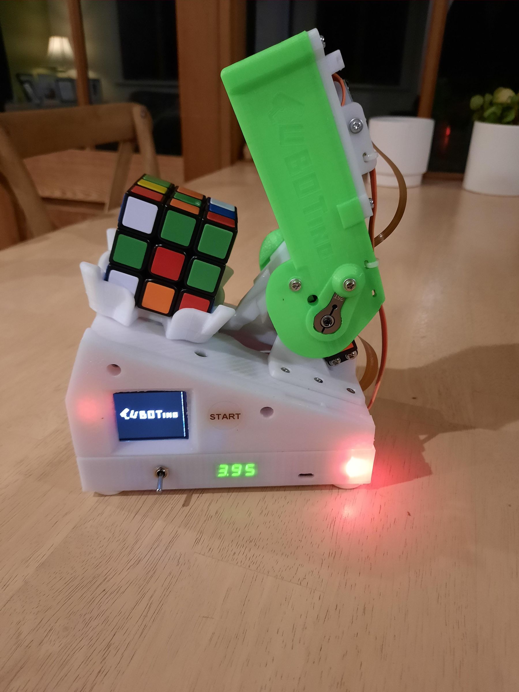 CUBOTino Autonomous: Small, 3D Printed, Rubik's Cube Robot (Raspberry Pi Zero 2, PiCamera) : 12 ...
