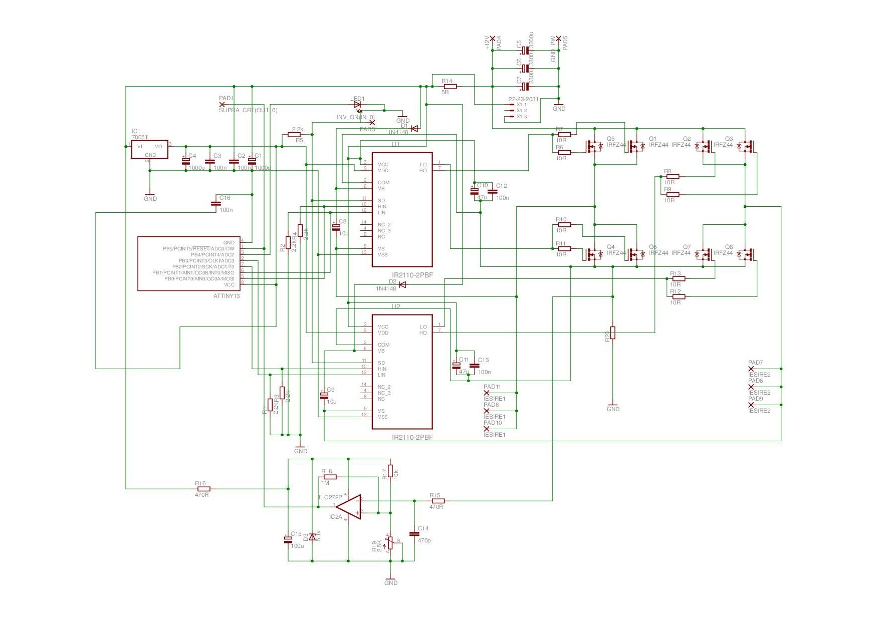 Arduino Nano Sine Wave Inverter Circuit And Free Code, 54% OFF