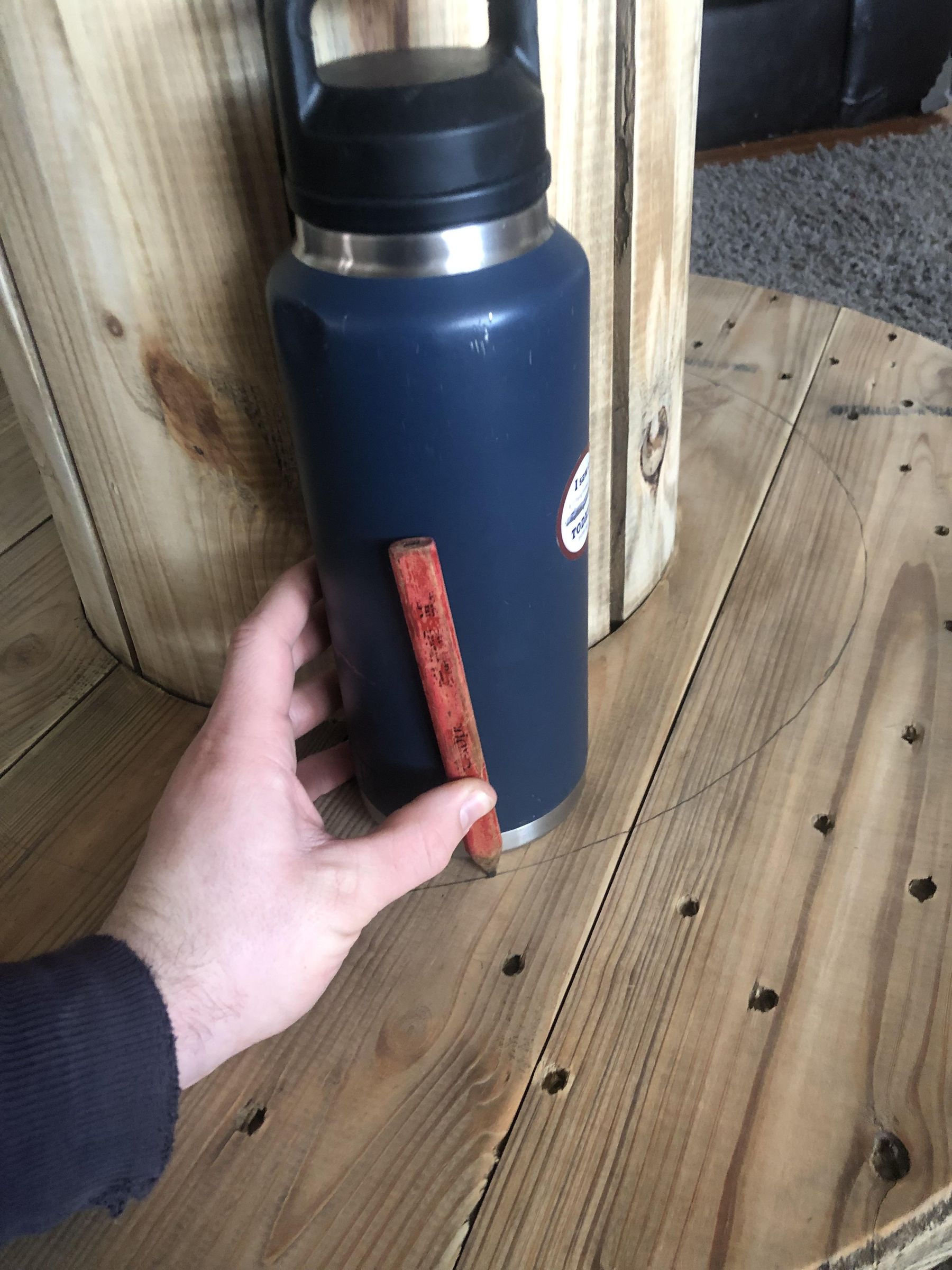 Wire Spool Coffee Table : 4 Steps (with Pictures) - Instructables